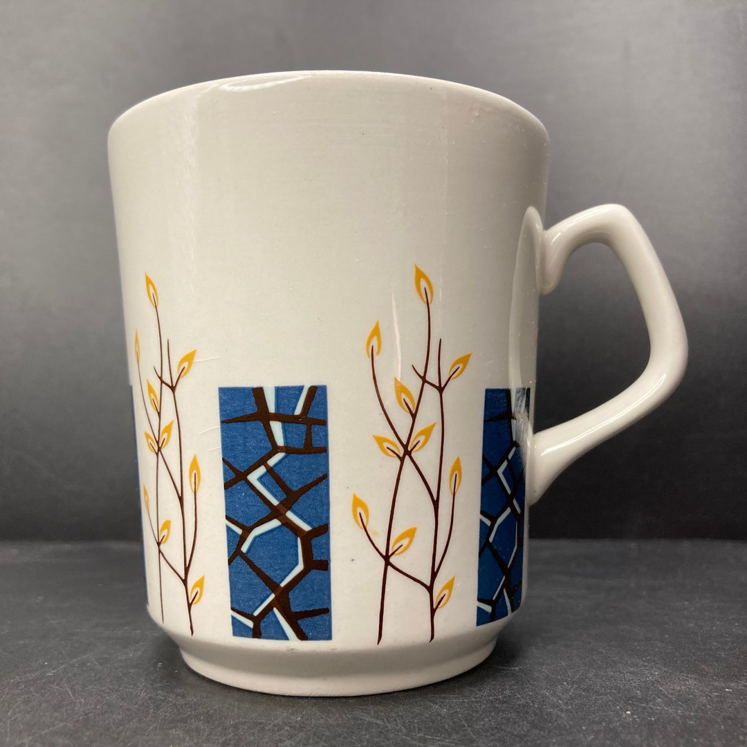 Vintage Beswick Apollo Branches With Leaves Bone China Mug Made in ...