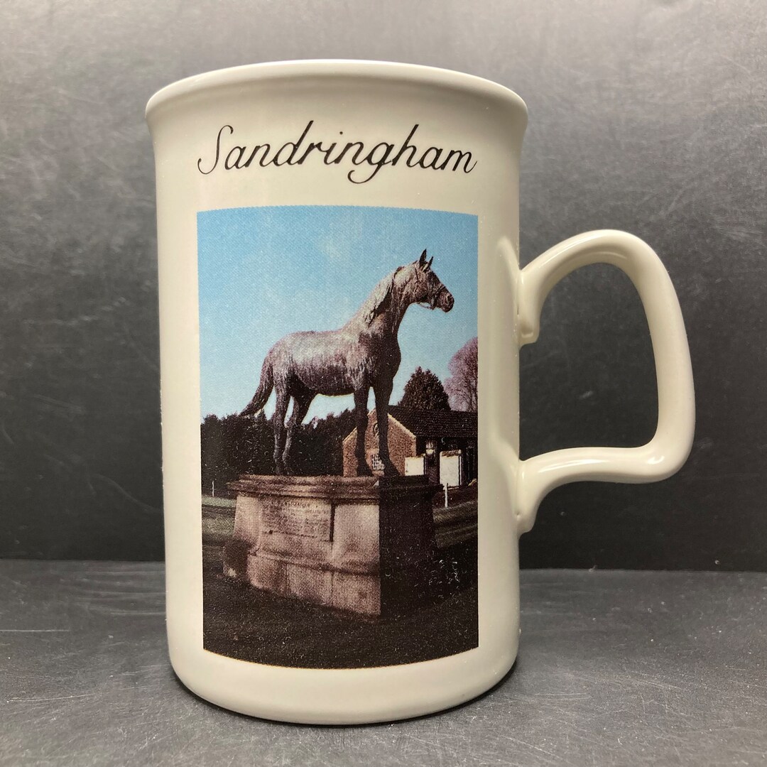 Vintage Sandringham Persimmon Derby Winner 1896 Ceramic Mug the Royal ...
