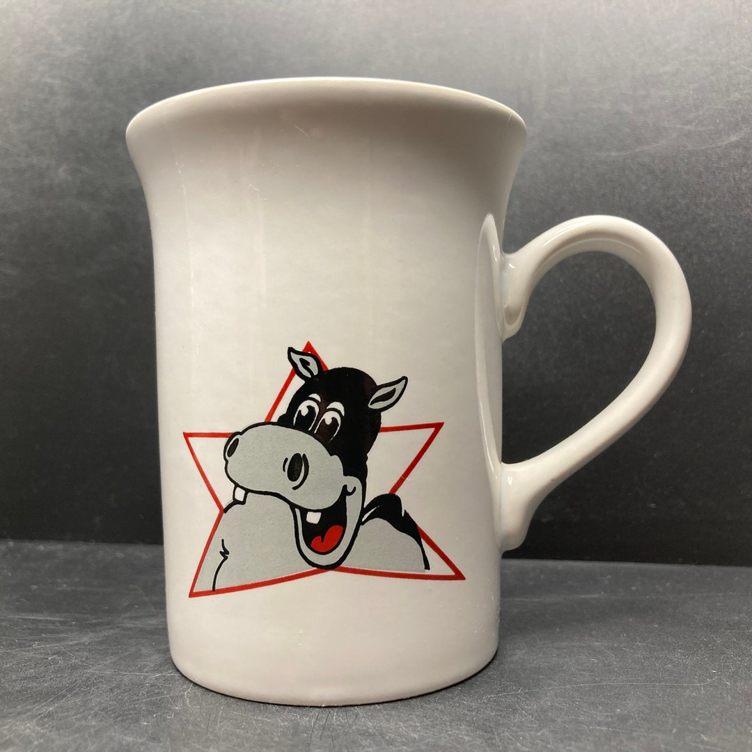 Vintage Dexter’s Extra Friend Cartoon Cow Ceramic Mug Kilncraft ...
