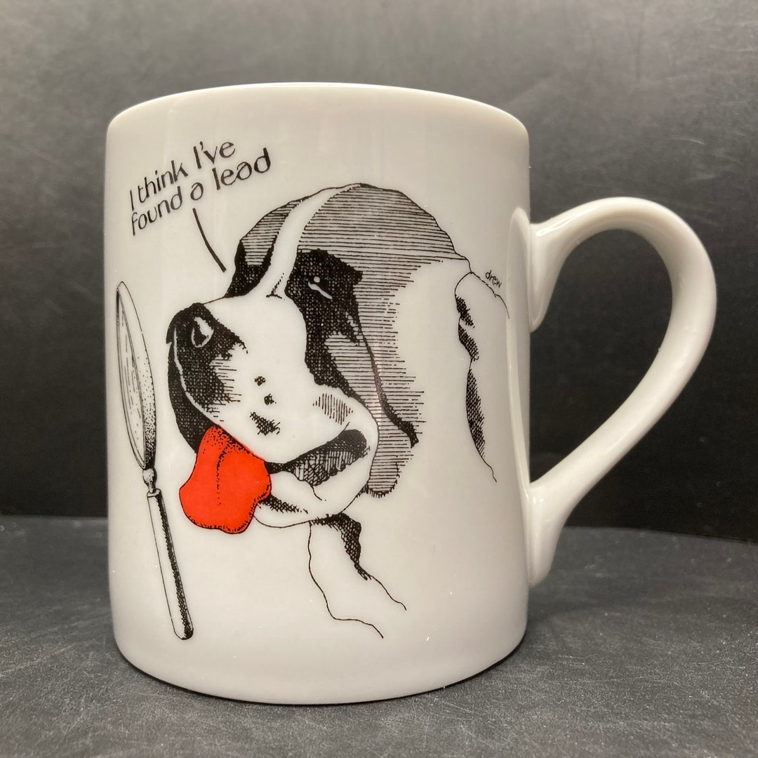 Vintage Simon Drew I Think I’ve Found a Lead Porcelain Mug Mclaggan ...