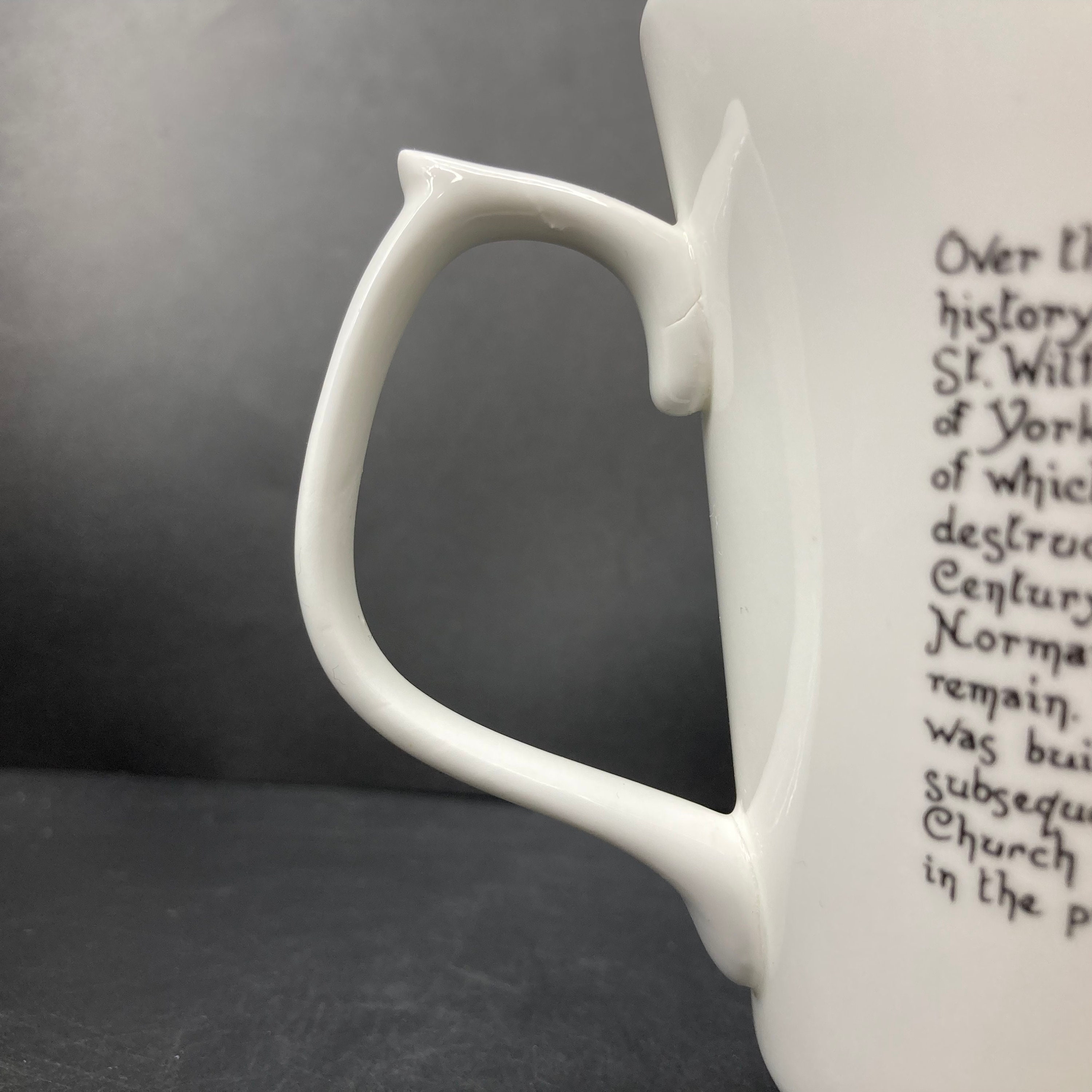 Vintage Ripon Cathedral & History Bone China Mug Goodliffe Neale ...