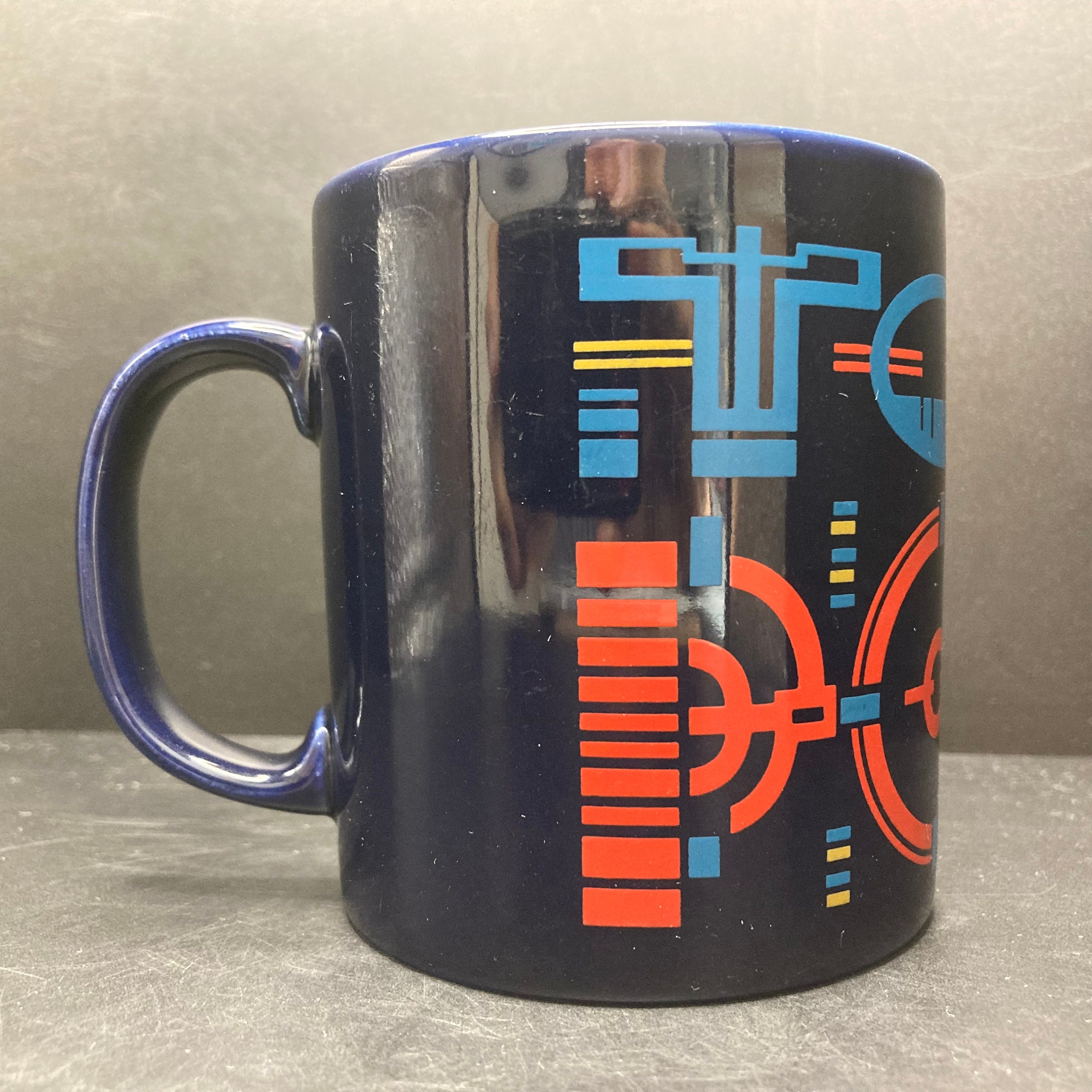 Vintage BBC Television Top of the Pops Ceramic Mug Coloroll England ...