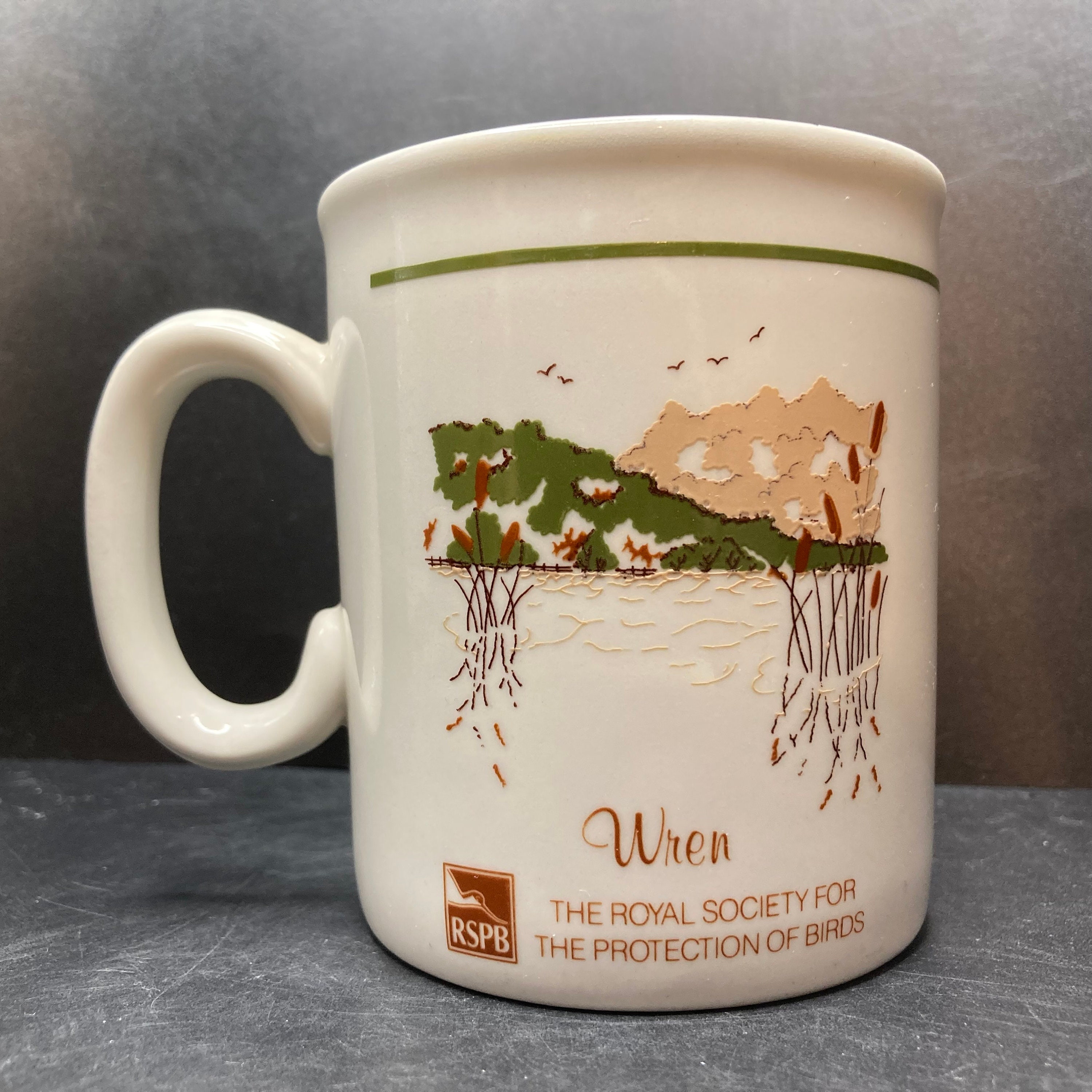 Vintage RSPB Wren Among Rosehips Ceramic Mug Made in England - Etsy
