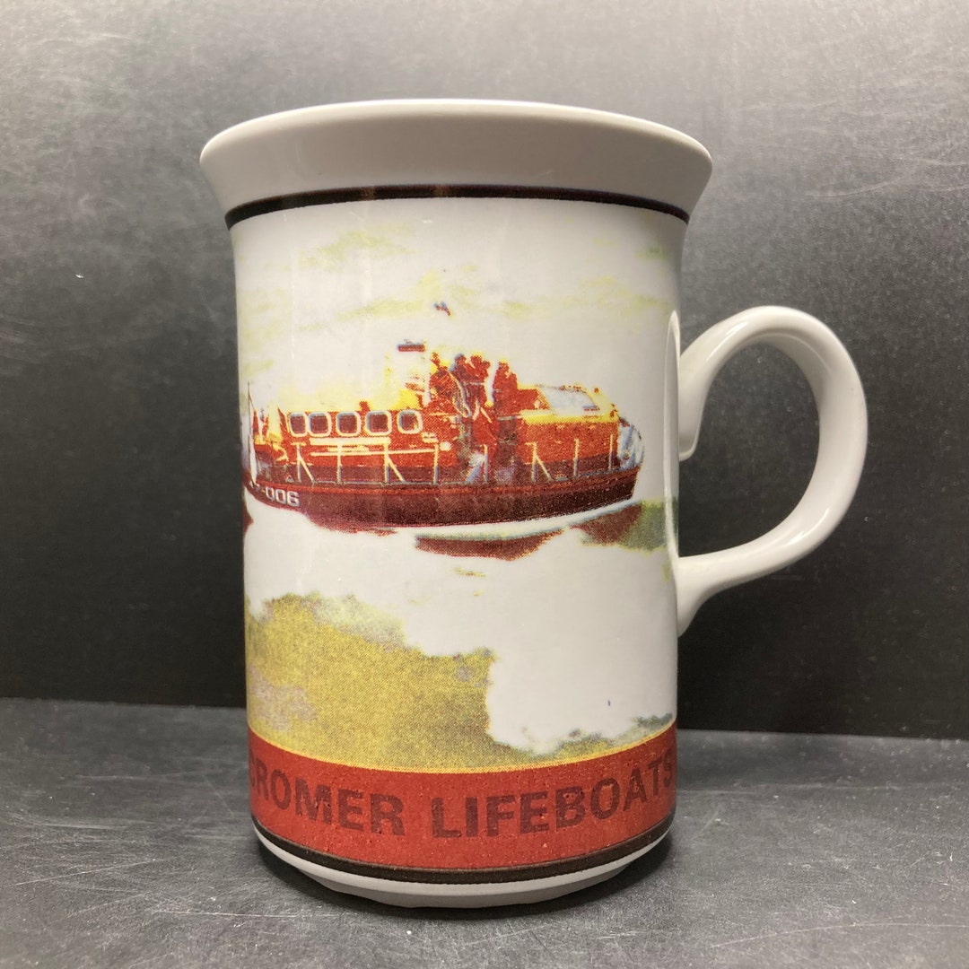 Vintage RNLI Cromer Lifeboats the Ruby and Arthur Reed Ceramic Mug ...