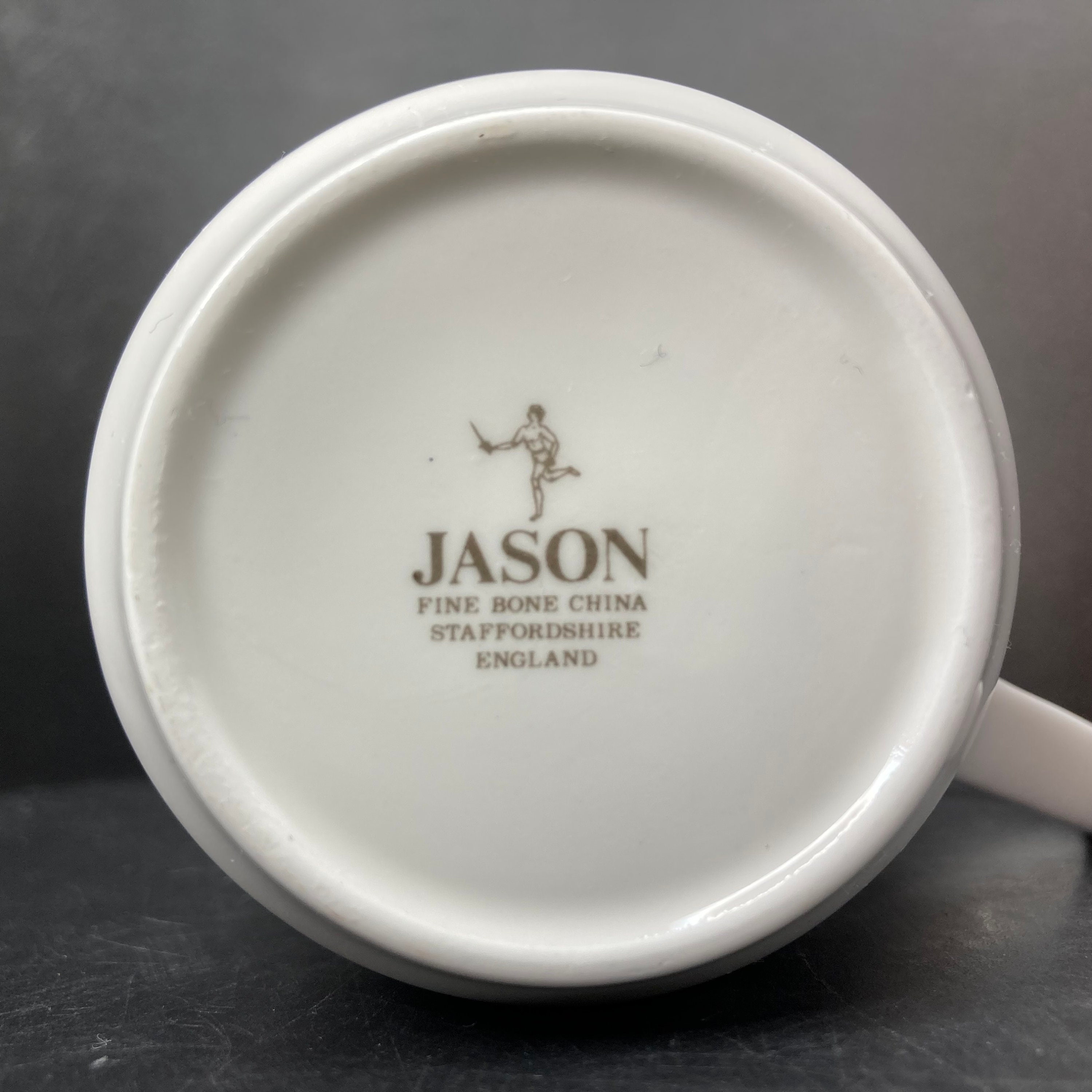 Vintage Jason Tortoiseshell Butterfly Fine Bone China Mug Staffordshire ...