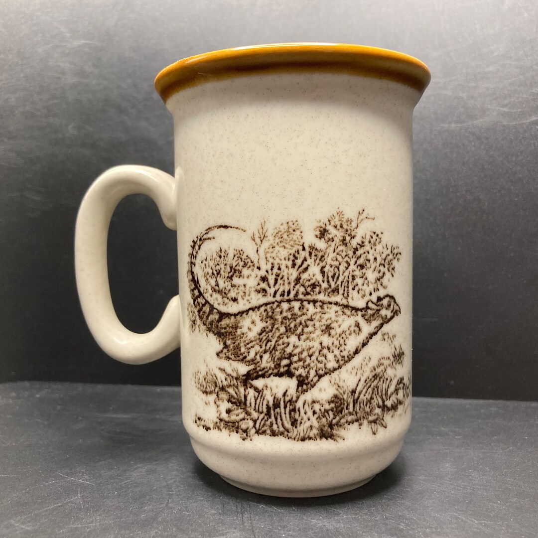 Vintage Churchill Pheasant Shooting Scene Ceramic Mug Made in England ...
