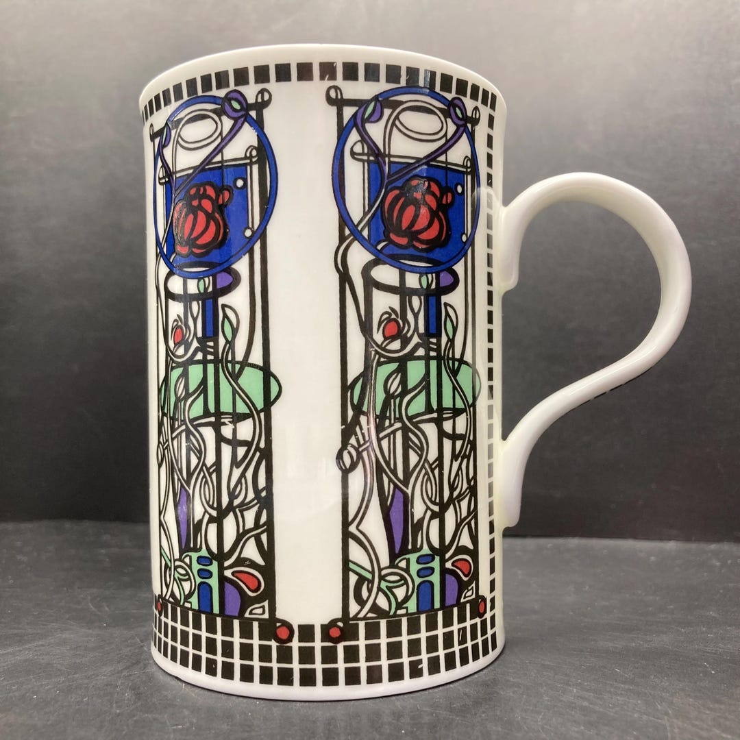 Vintage Wren Giftware Mackintosh Fine Bone China Mug Made in England ...