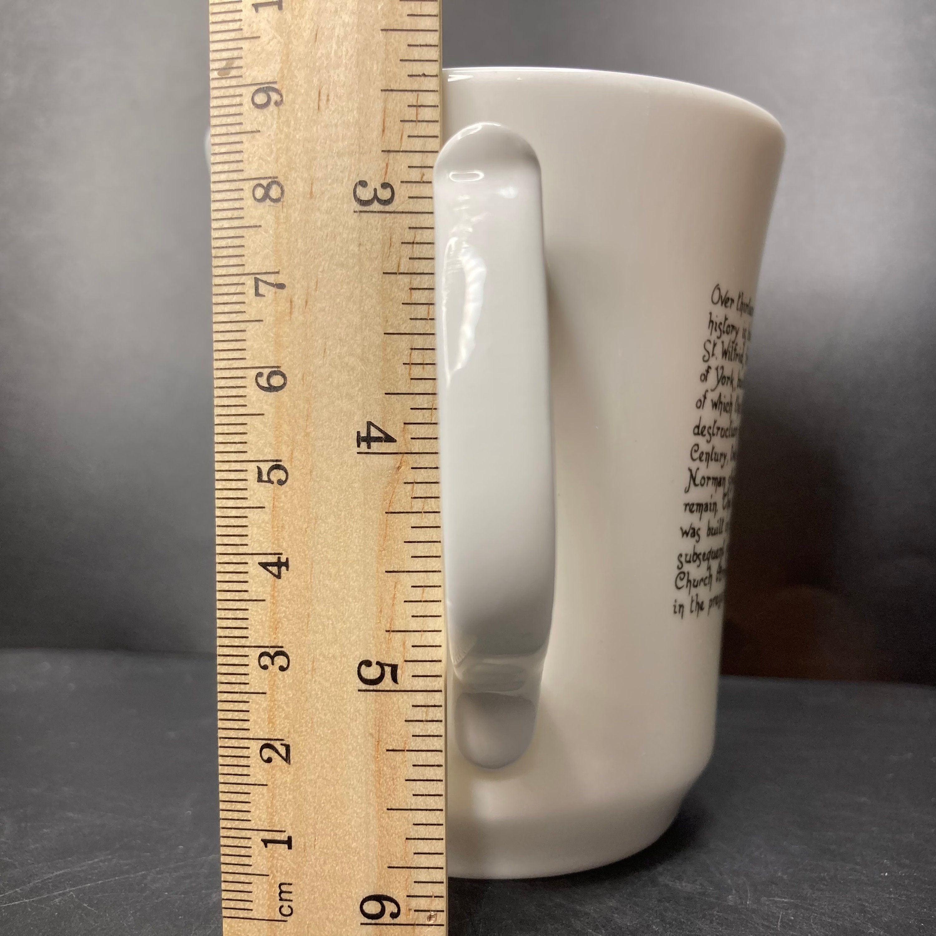 Vintage Ripon Cathedral & History Bone China Mug Goodliffe Neale ...