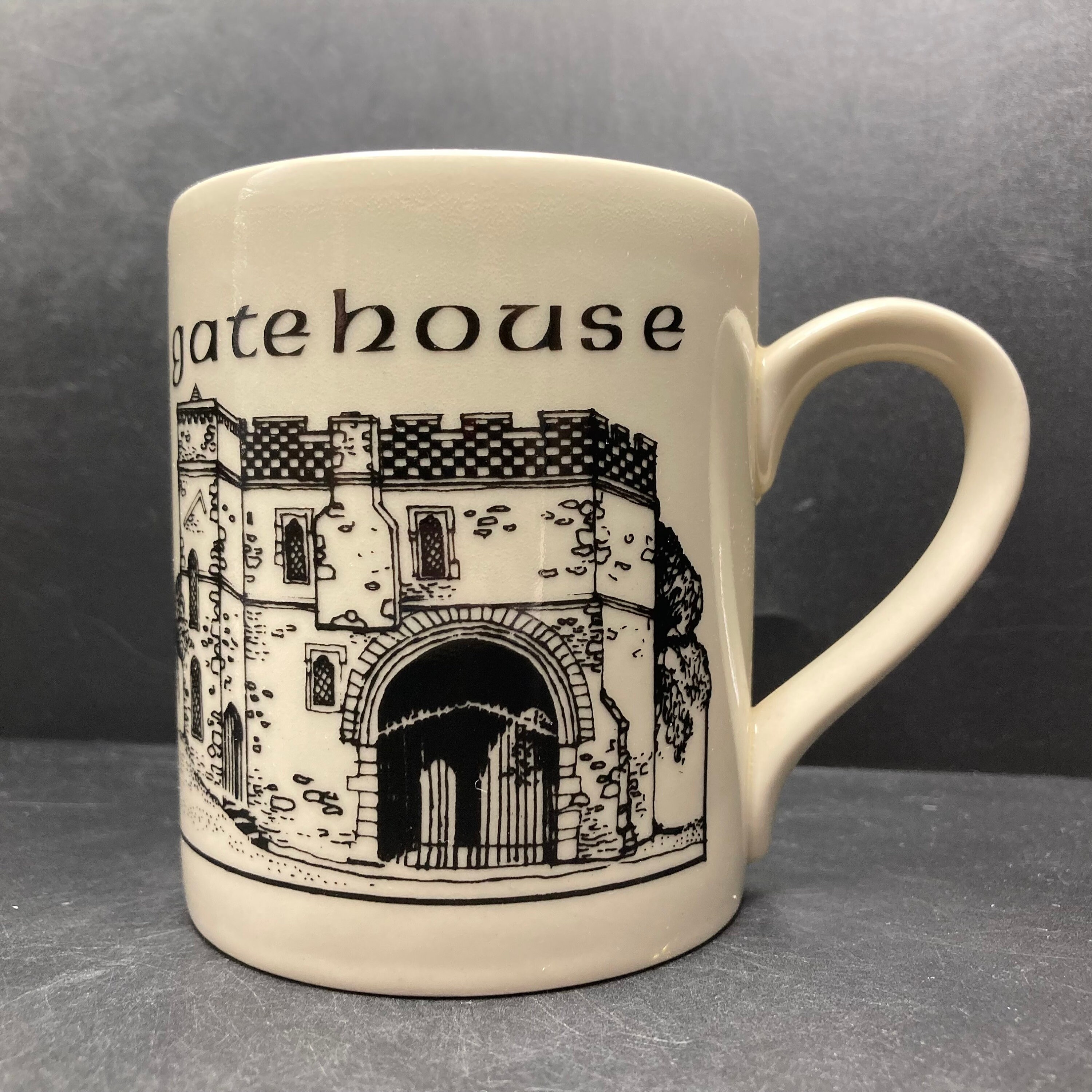 Vintage 1981 Minster Abbey Monastery Gatehouse Ceramic Mug Monastery ...