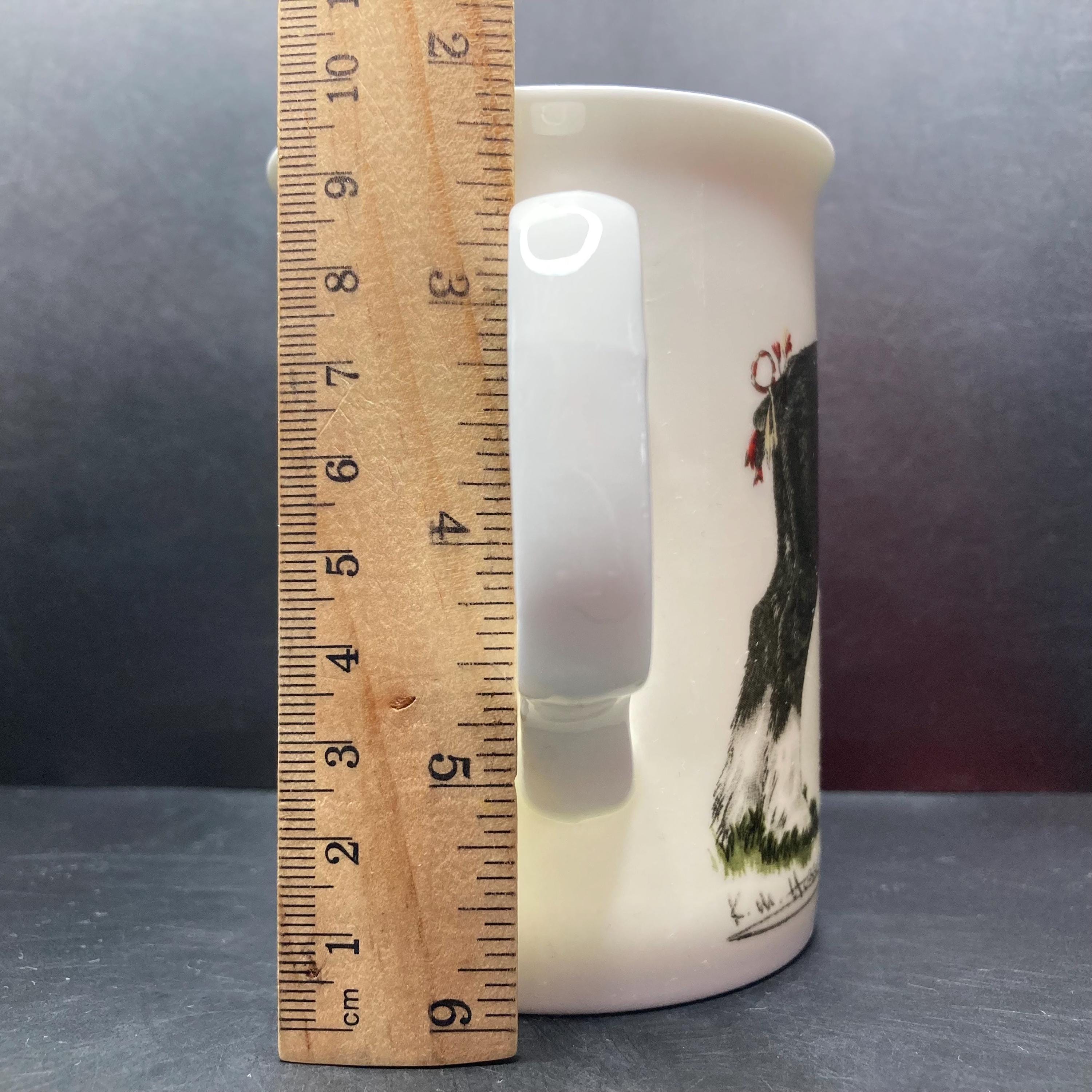 Vintage 1991 Roy Kirkham Shire Horses English Bone China Made in ...