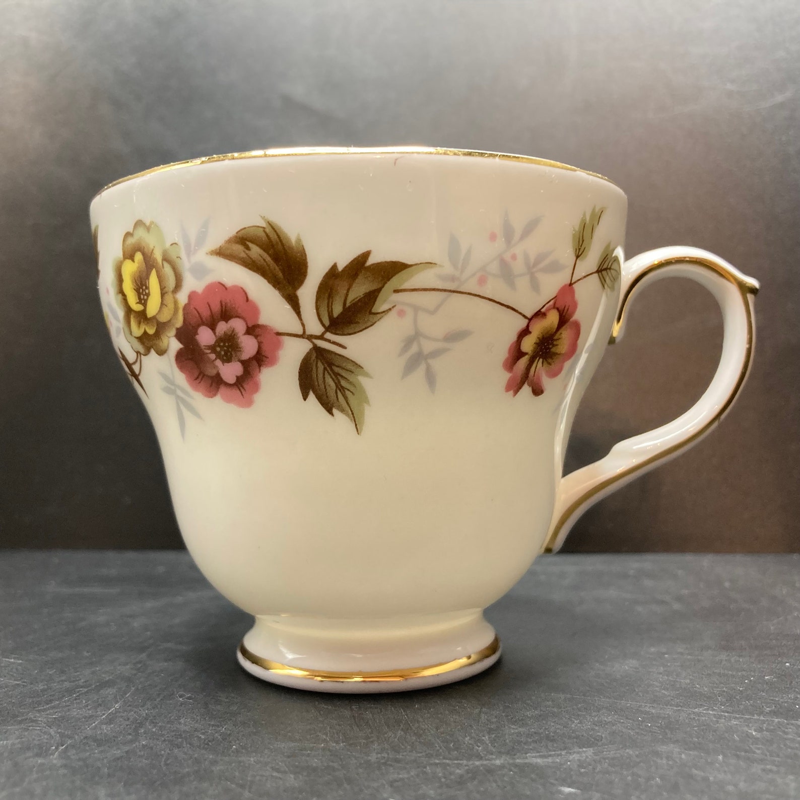 Vintage Duchess Romance Floral Bone China Mug Made in England *no ...