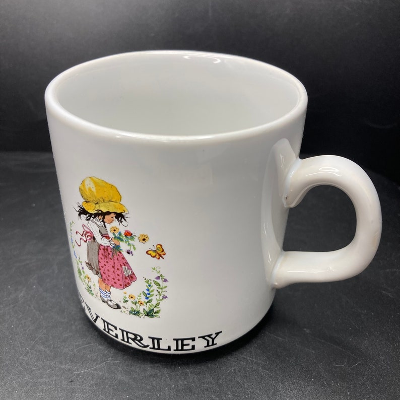 Vintage Beverley Girls Name Childs Size Small Ceramic Mug Made in ...