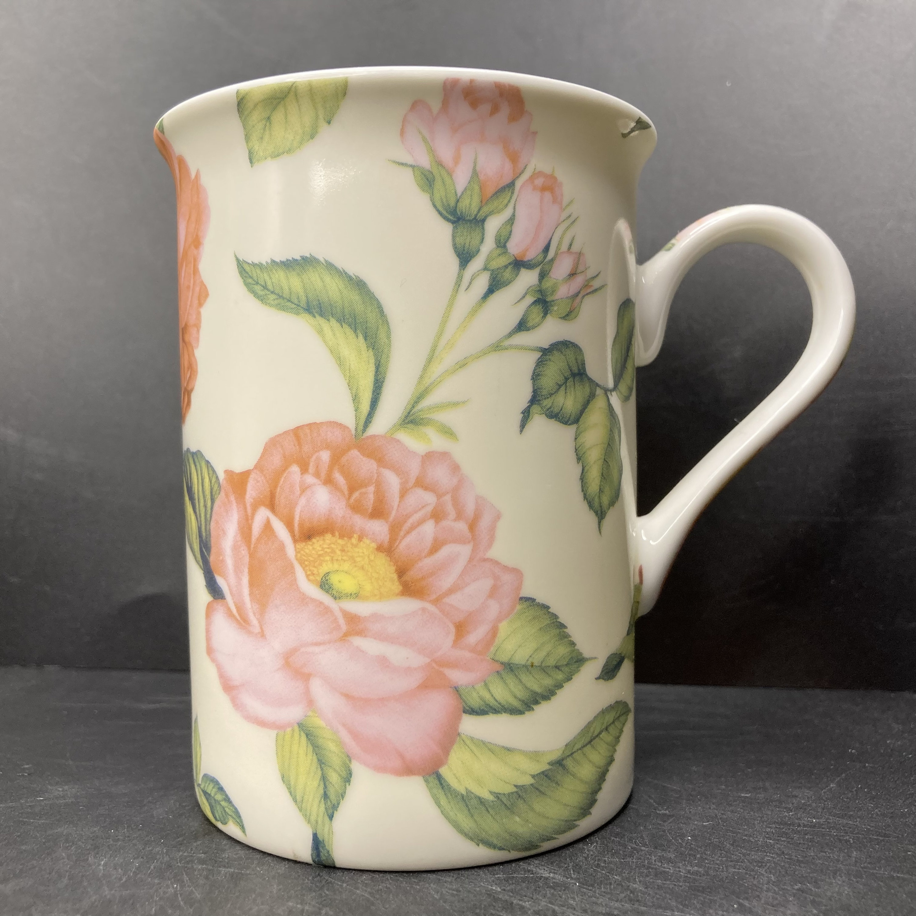 Vintage Heritage Pink Roses Bone China Mug Stoke on Trent England - Etsy