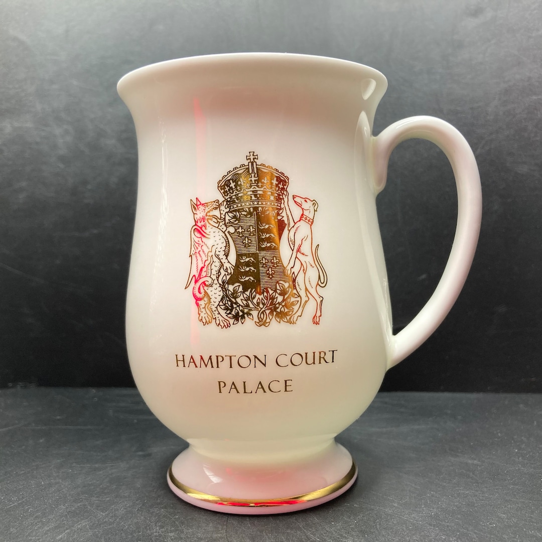 Vintage Hampton Court Palace Footed Fine Bone China Mug Wren Made in ...