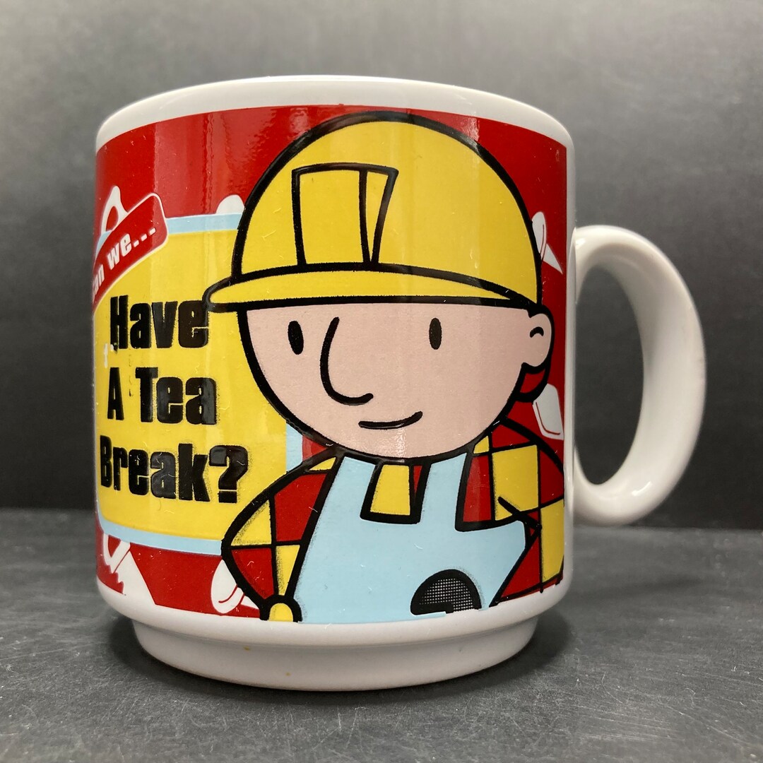 Vintage 2000 Bob the Builder Can We Have a Tea Break Small Child’s Size ...