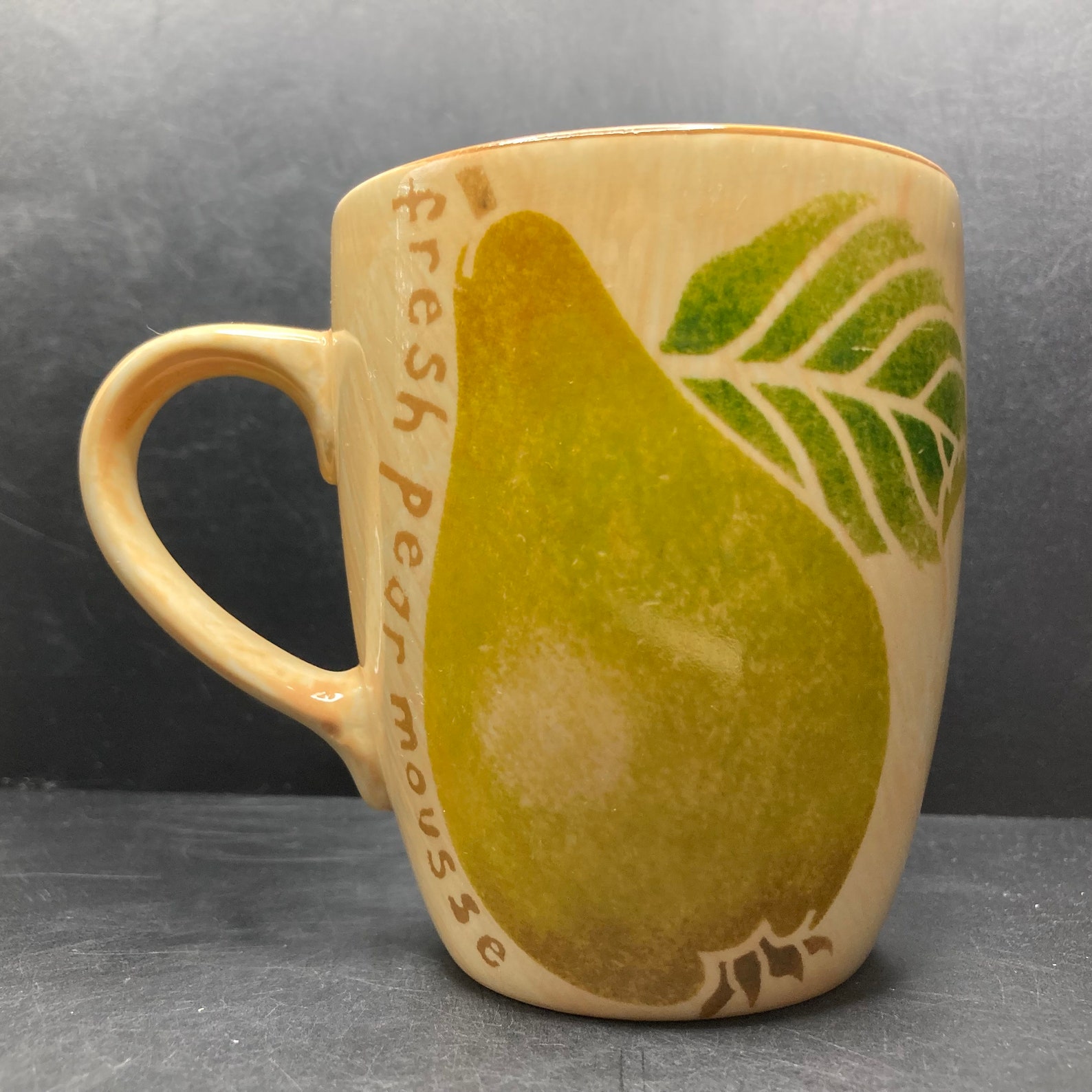 Vintage 2003 Arthur Wood Summer Puddings Pears Ceramic Mug Made in ...