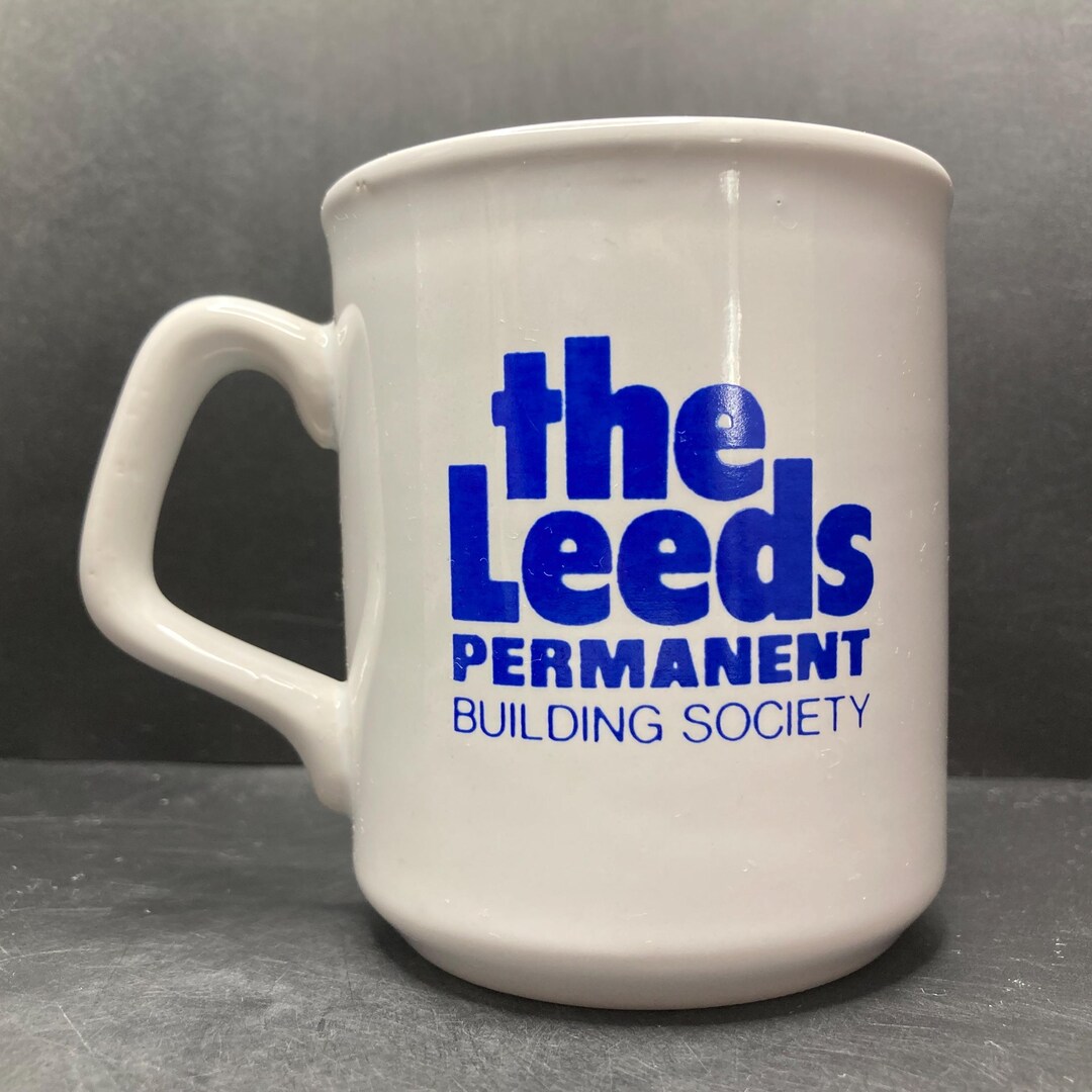 Vintage the Leeds Permanent Building Society Ceramic Mug Lord Byron ...