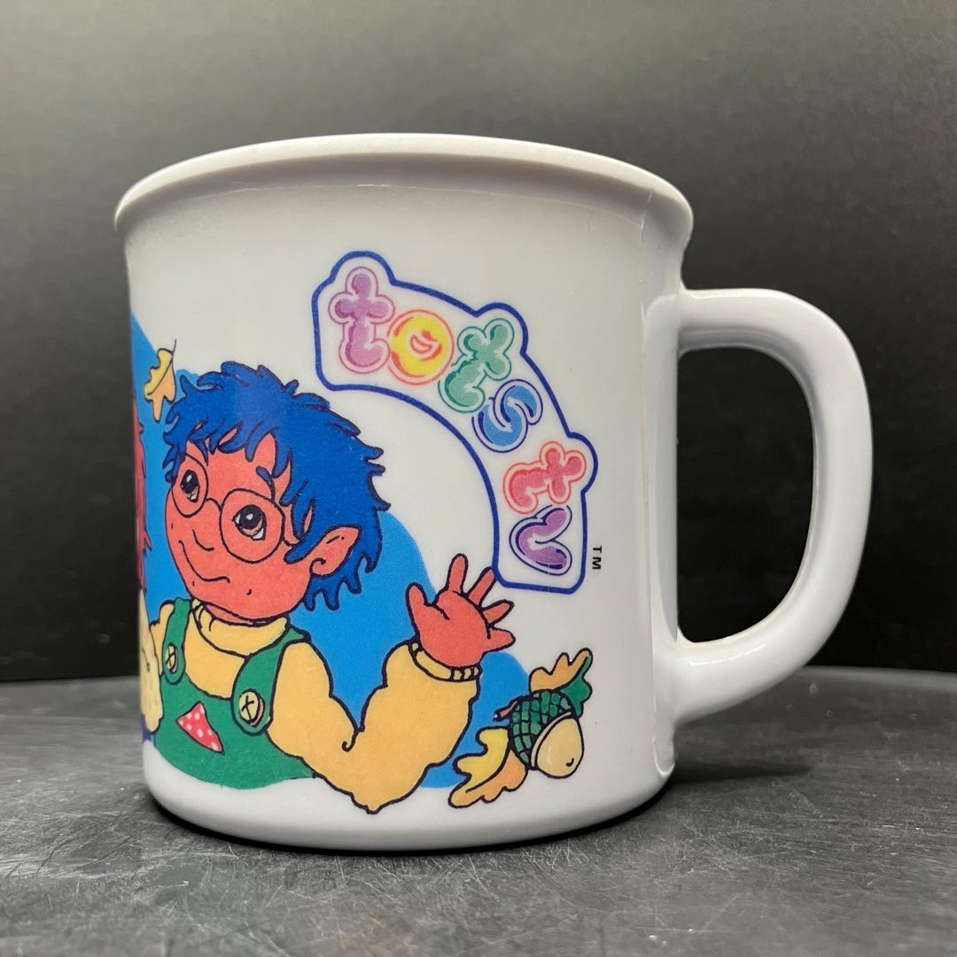 Vintage Central ITV Totstv Tots T.V. SMALL Child’s Size PLASTIC ...