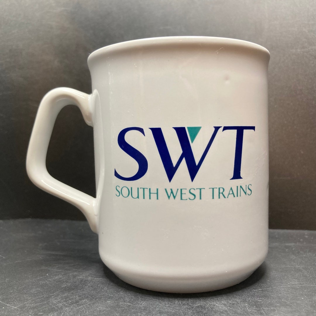 Vintage SWT South West Trains England Ceramic Mug Tams Made in England ...