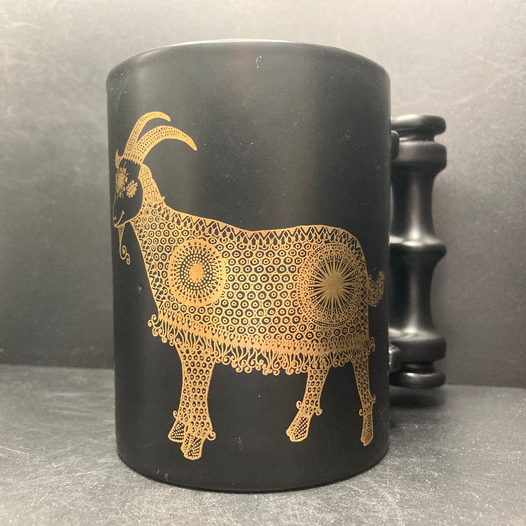 Vintage Portmeirion Capricorn the Goat Zodiac by John Cuffley Ceramic ...