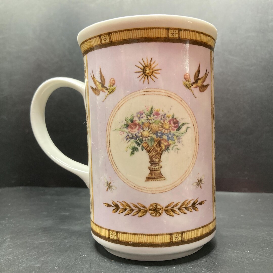Vintage Regency by Whittard of Chelsea Floral Fine Bone China Mug Made ...