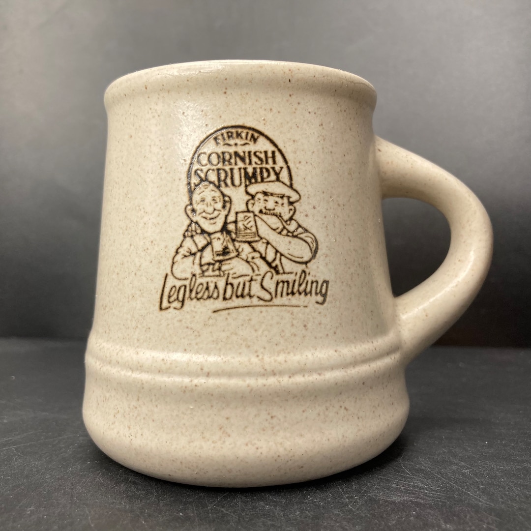 Vintage Firkin Cornish Scrumpy Legless but Smiling Very Small Stoneware ...