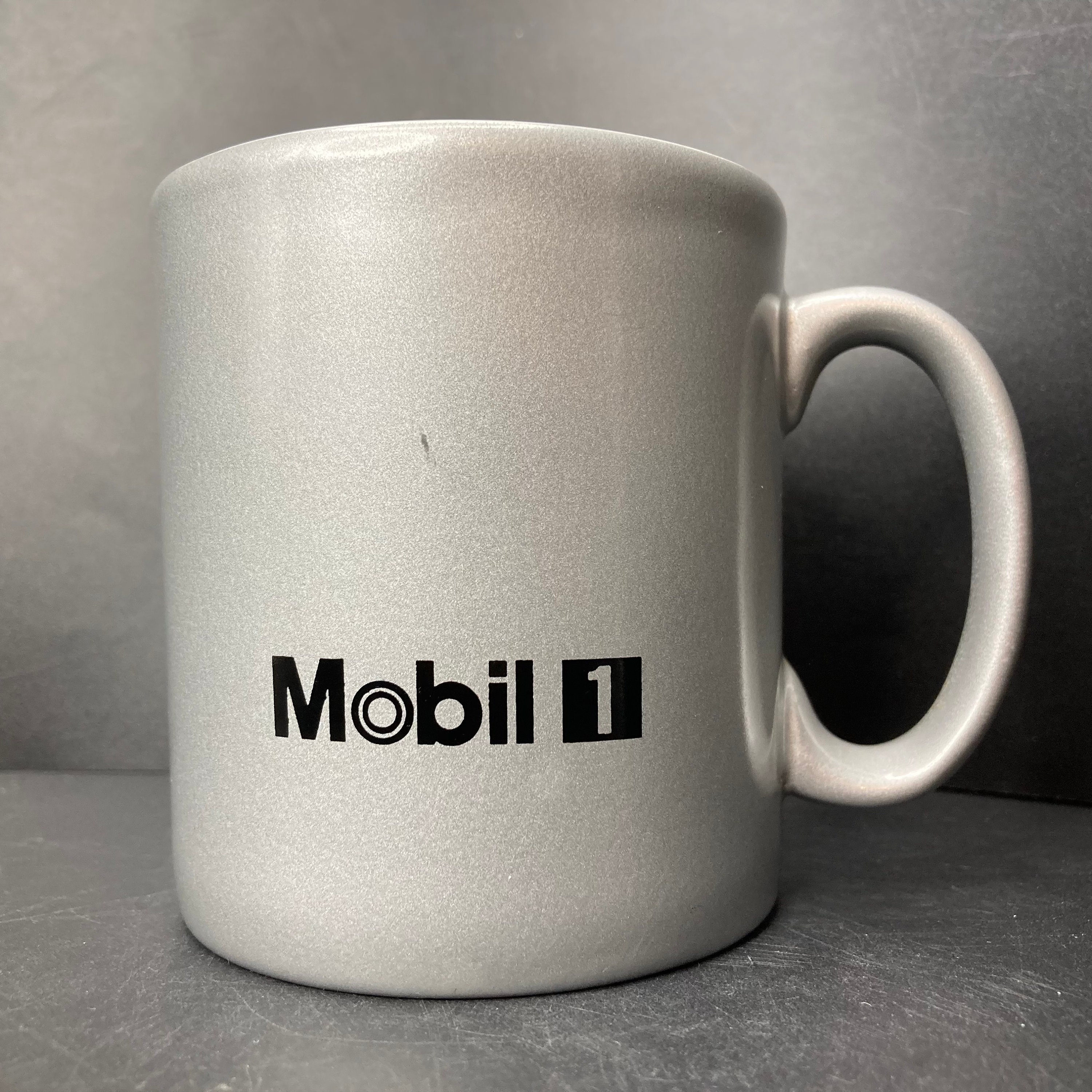 Vintage Mobil 1 Motor Oil Grey Ceramic Mug Made in England Tams - Etsy
