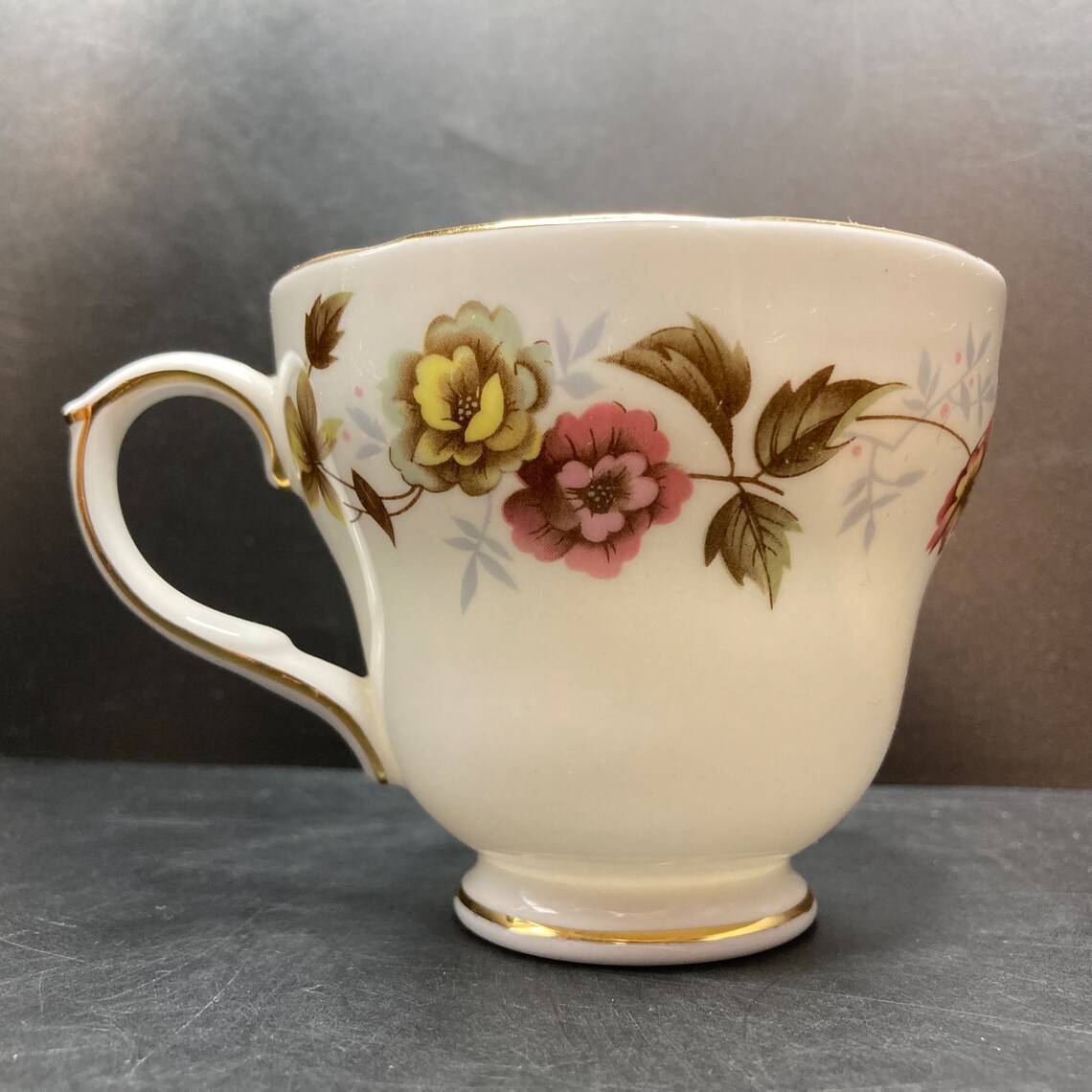 Vintage Duchess Romance Floral Bone China Mug Made in England *no ...