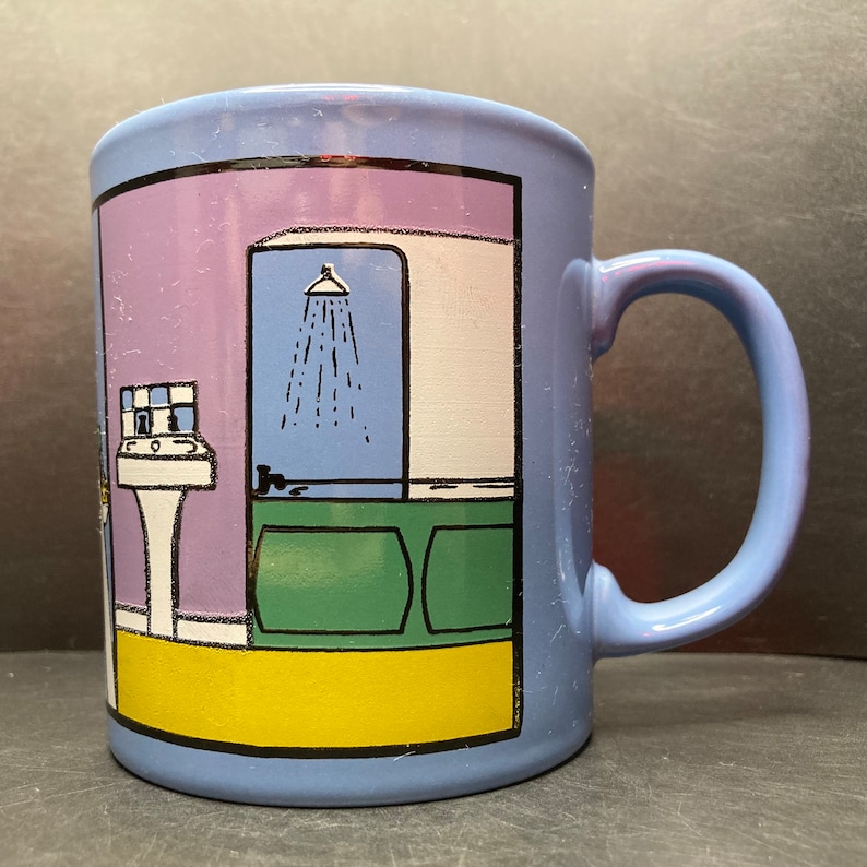 Vintage 1999 BBC Changing Rooms T.V. Series Ceramic Mug Staffordshire ...