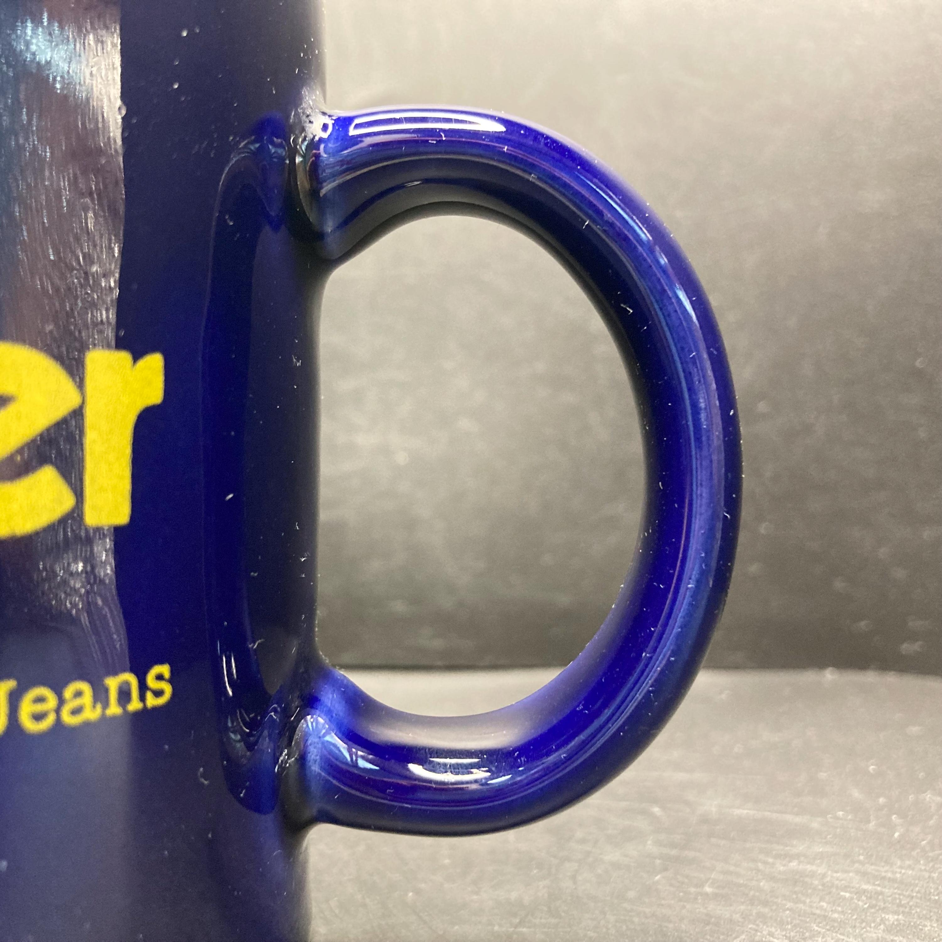 Vintage Wrangler the Authentic Western Jeans Ceramic Mug *flawed* - Etsy