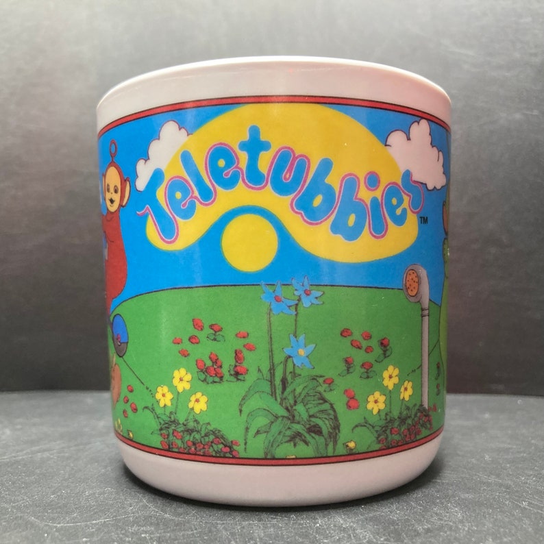 Vintage 1996 BBC Worldwide Teletubbies Small Child’s Size Plastic Mug ...