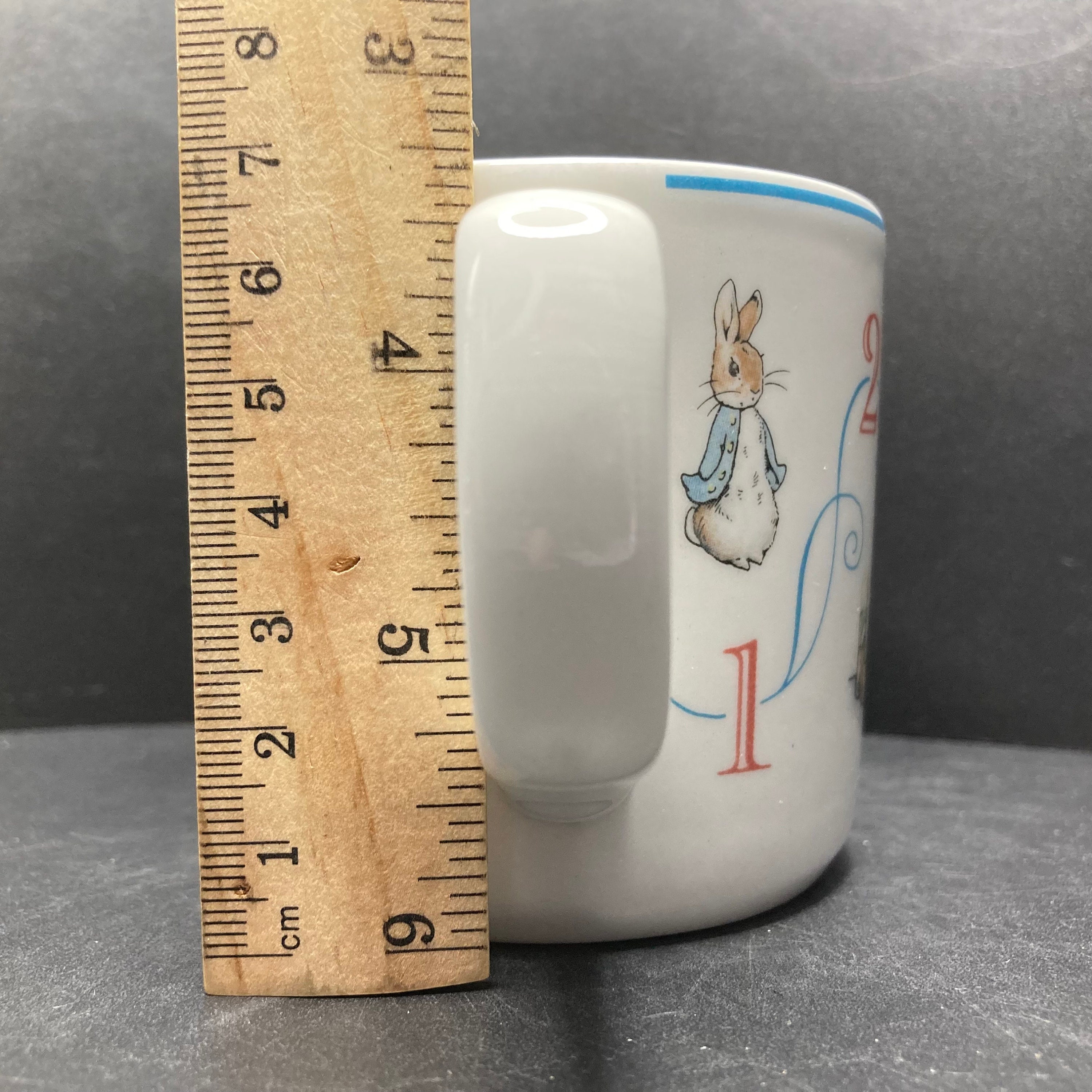 Vintage 1993 Wedgwood Peter Rabbit Numbers 1-10 Fine Bone China Mug ...