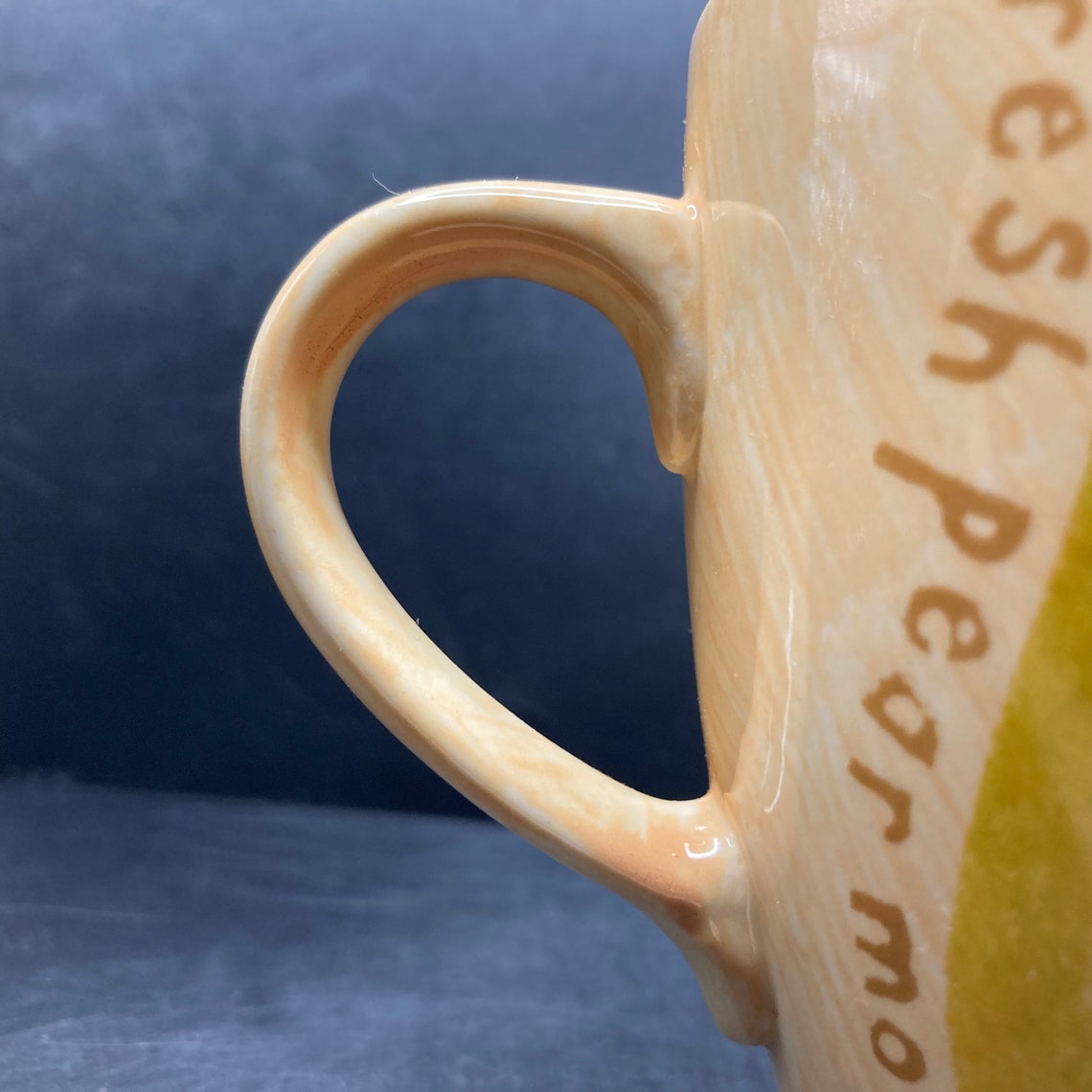 Vintage 2003 Arthur Wood Summer Puddings Pears Ceramic Mug Made in ...