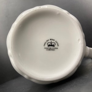 Vintage Fenton China Company Rose & Dog Roses English Bone China Mug - Etsy