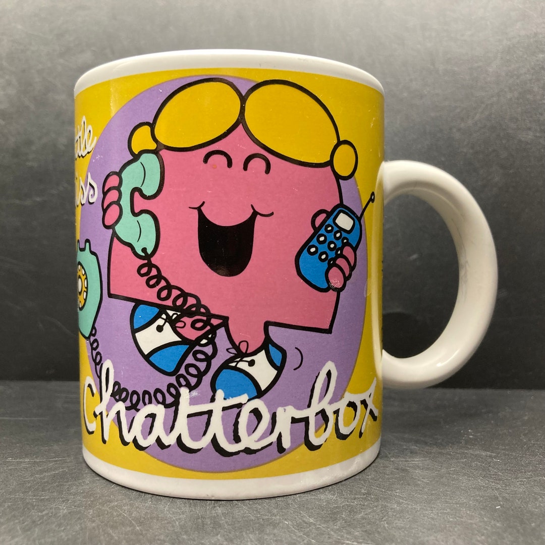 Vintage 1998 Little Miss Chatterbox Ceramic Mug Mrs Roger - Etsy