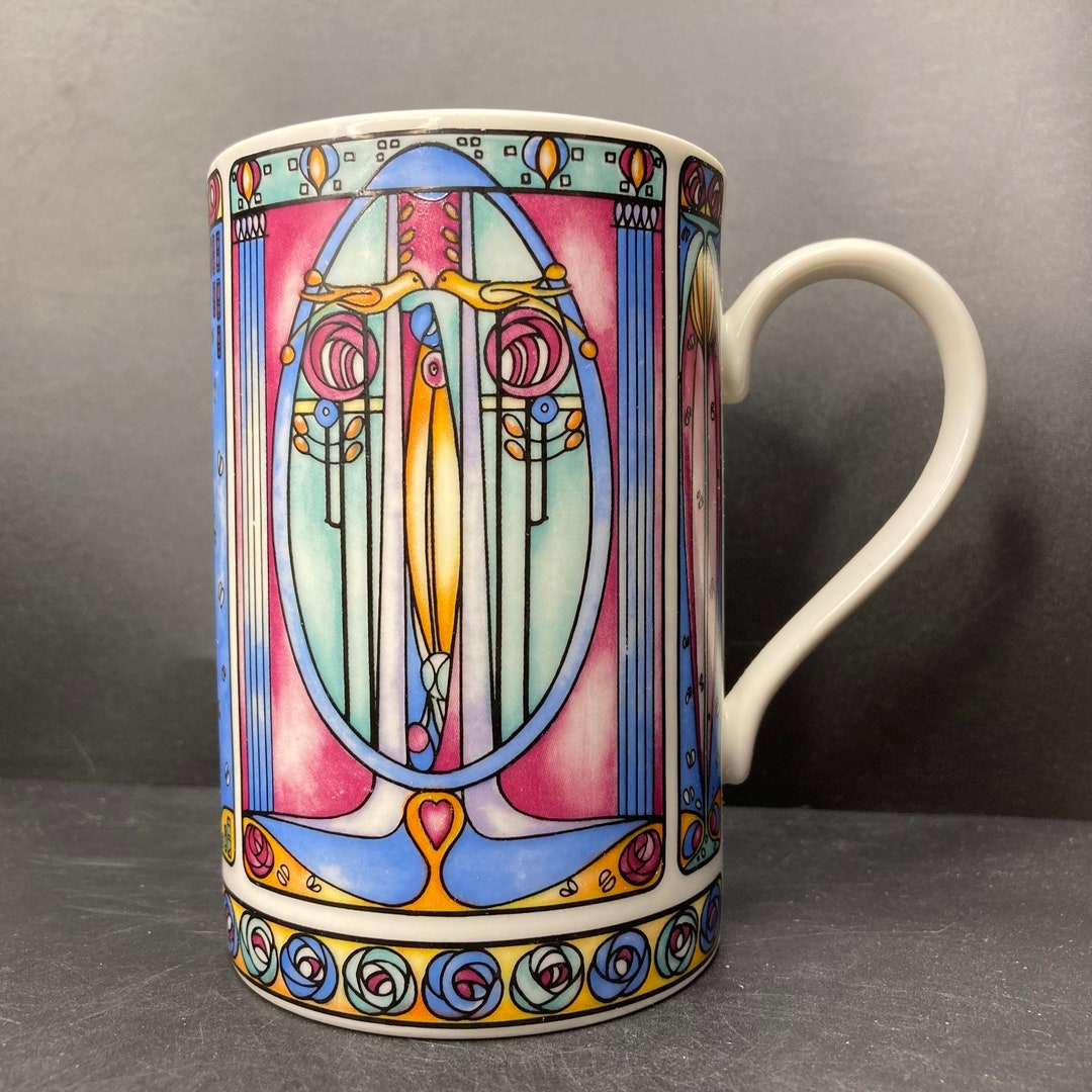 Vintage Dunoon Mackintosh Adapted by Joanne Triner Stoneware Mug Made ...