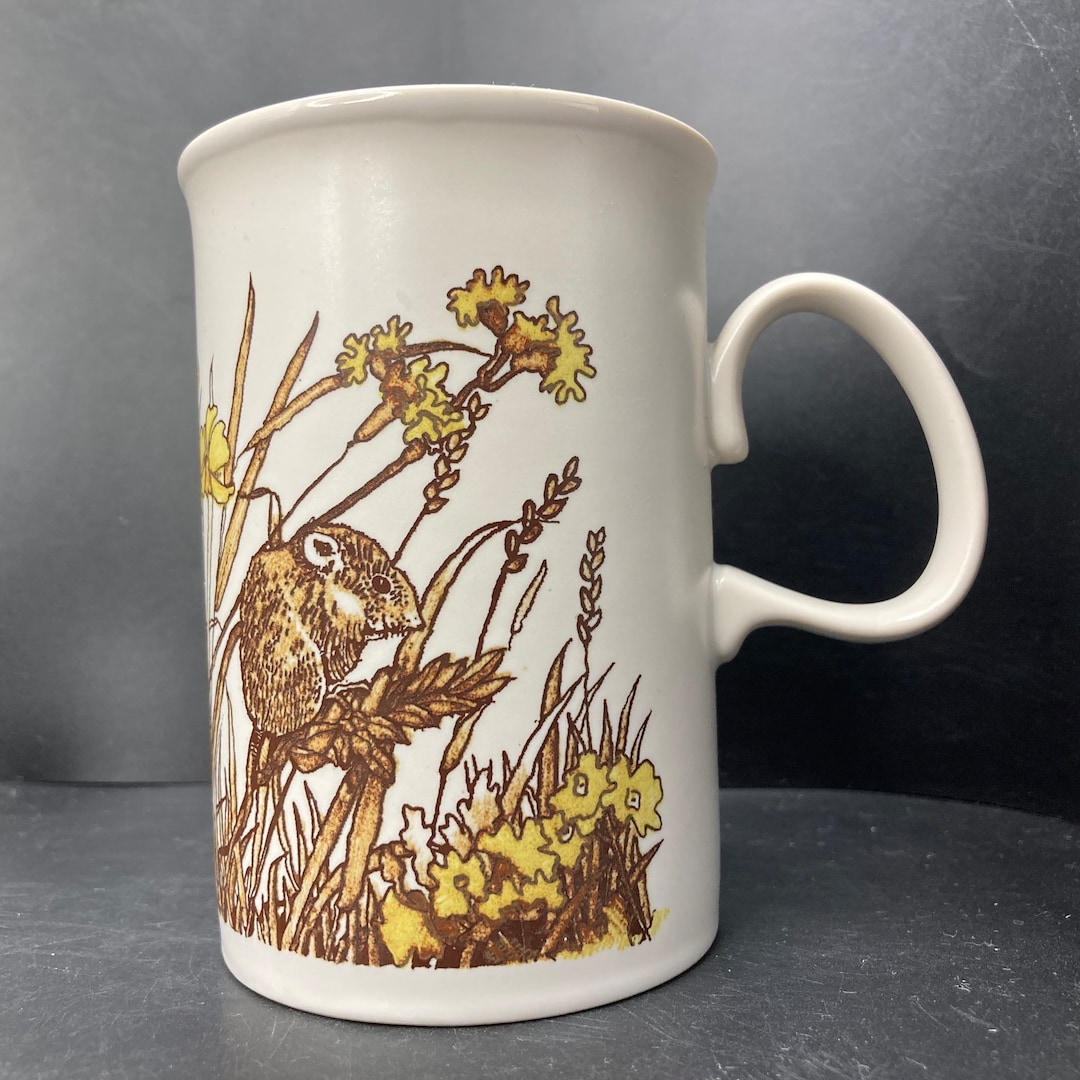 Vintage Dunoon Ceramics Field Mouse Stoneware Ceramic Mug Made in ...