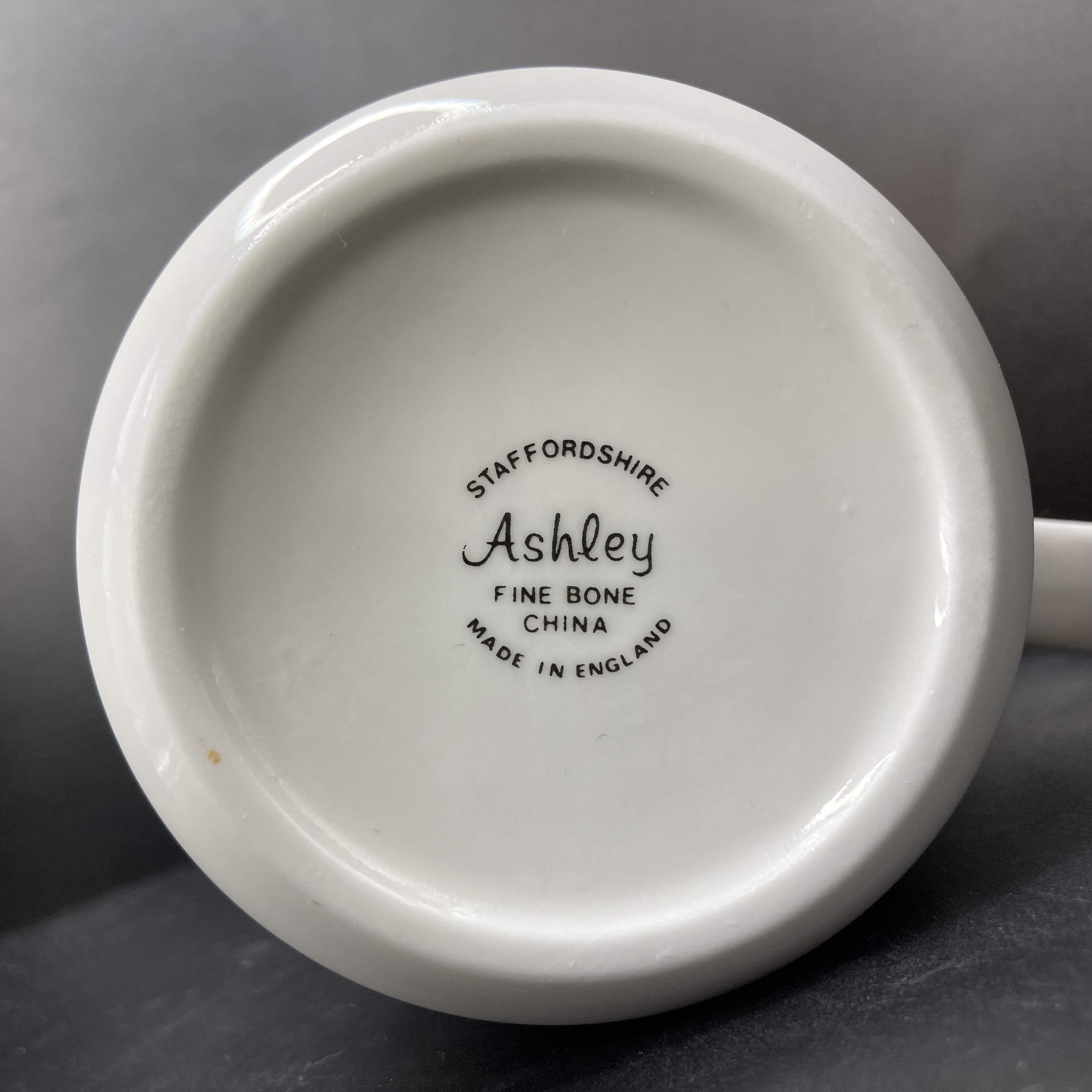 Vintage Ashley Teddy Bear Garden Party Scene Fine Bone China Mug Made ...