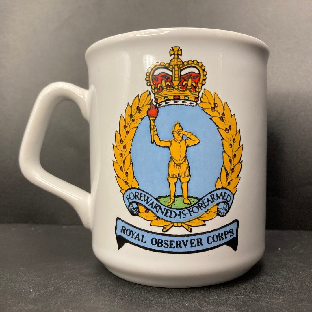 Vintage 1985 Royal Observer Corps Forewarned is Forearmed 60th ...