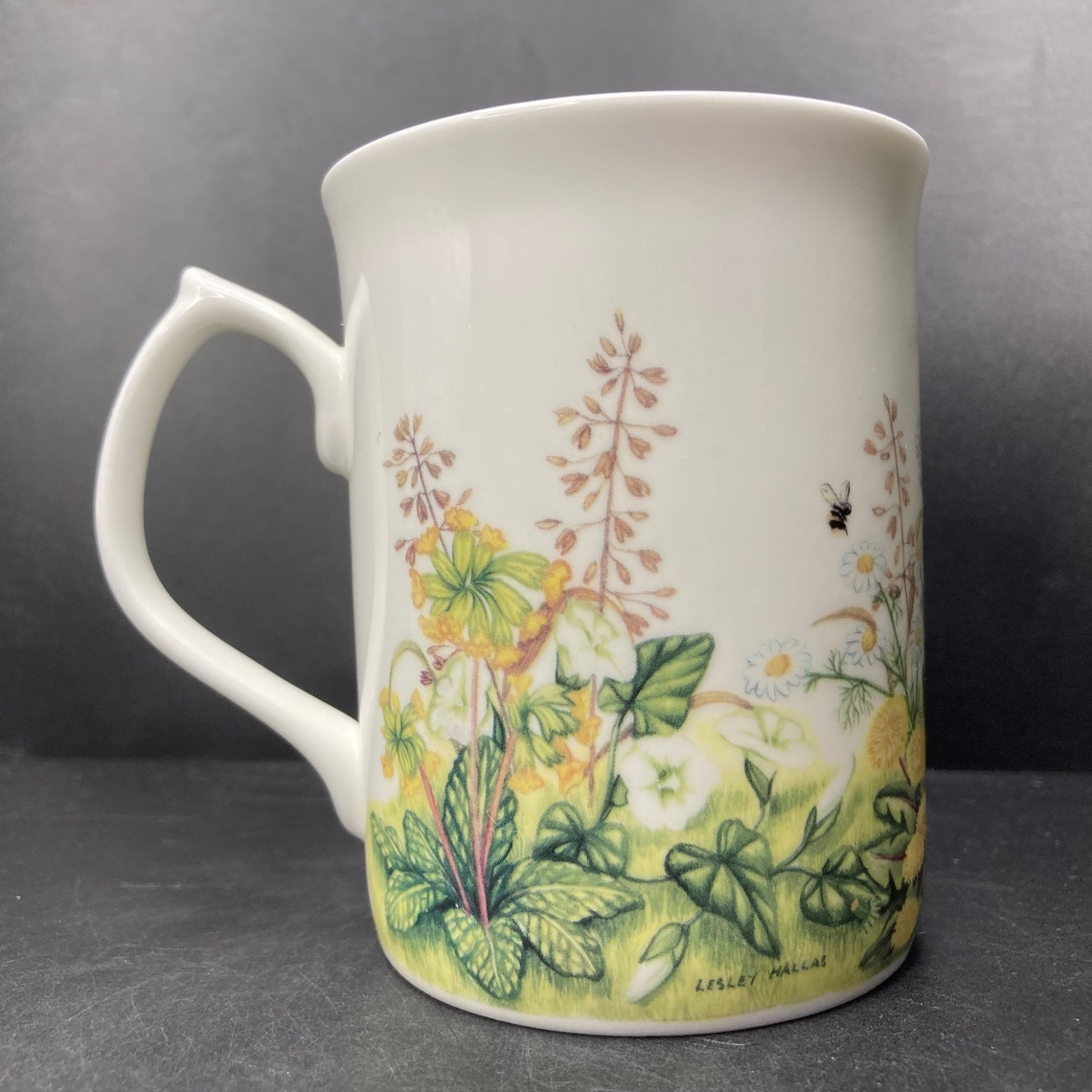 Vintage Fenton China Company Wildflowers Bee and Sparrow English Bone ...