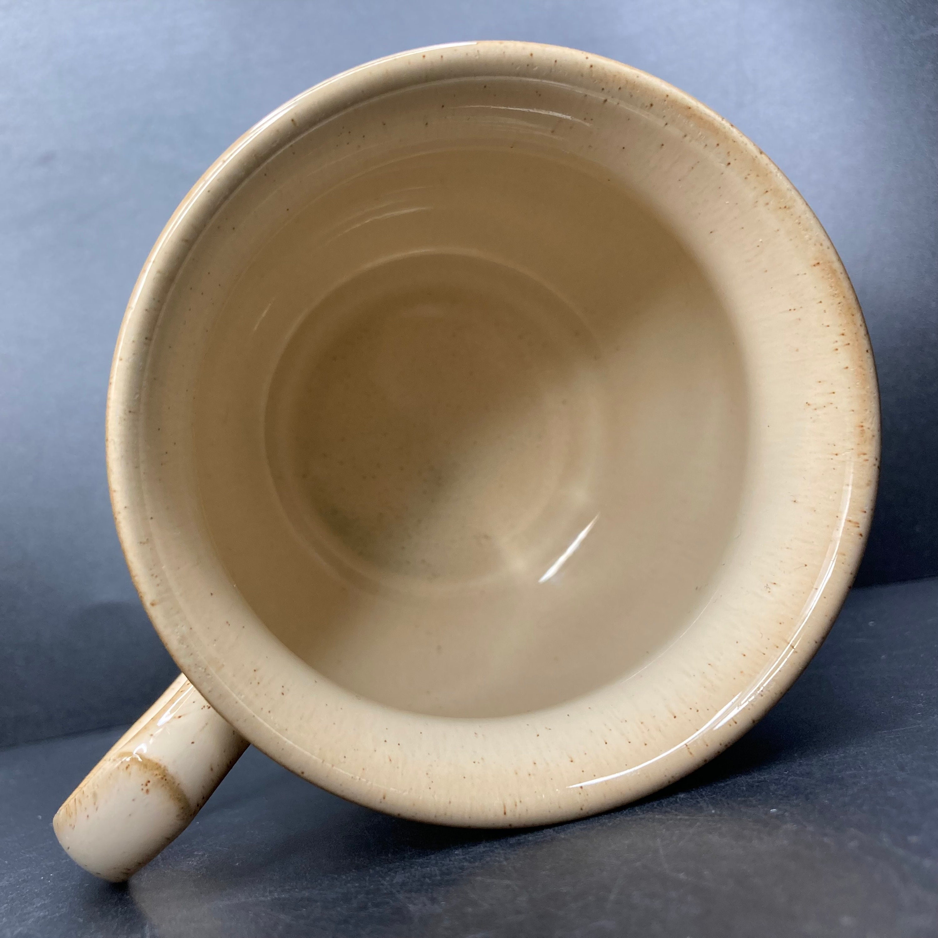 Vintage Denby Sandalwood Beige Floral Fine Stoneware Mug From Coloroll ...