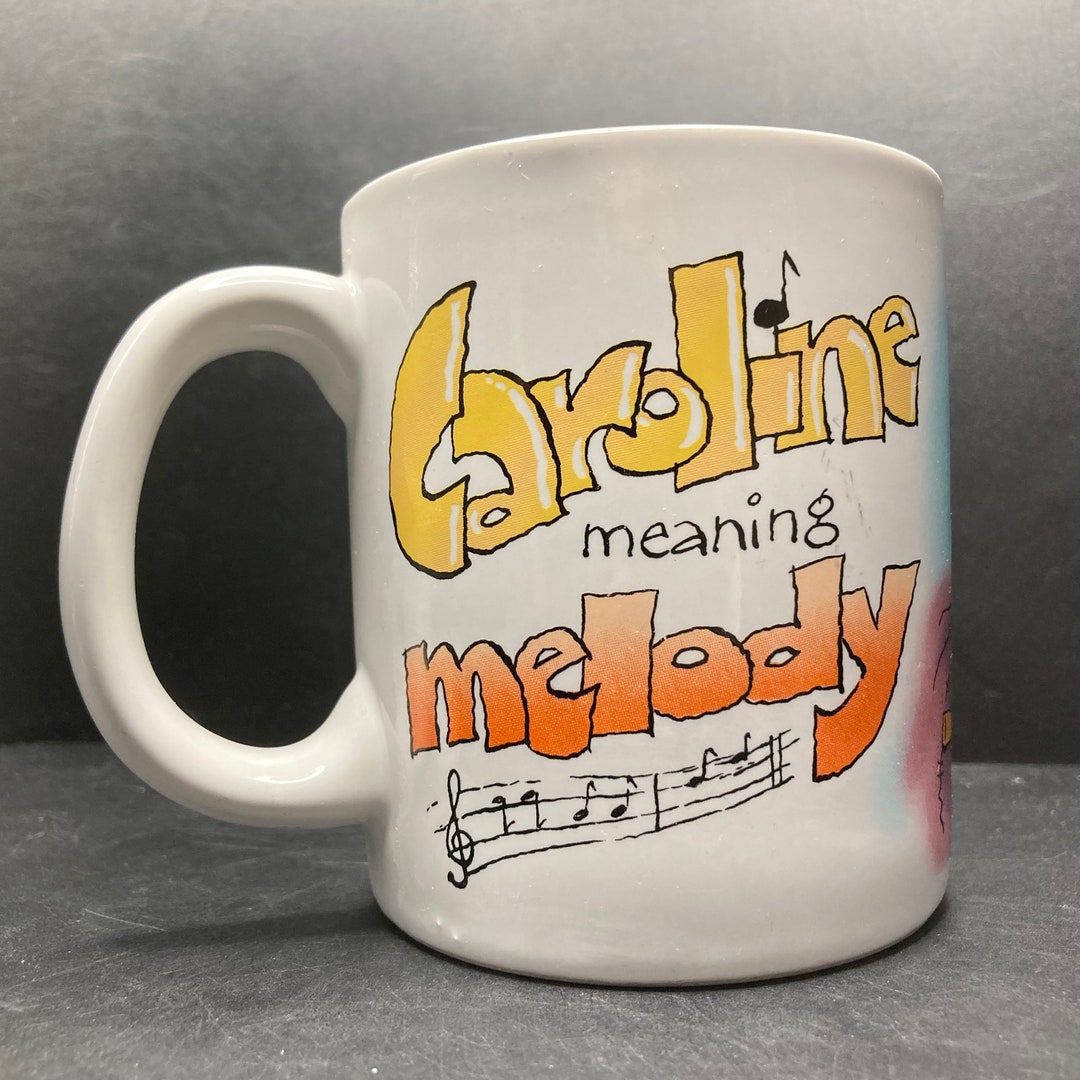 Vintage Caroline Meaning Melody Chirpy Chirpy Cheep Cheep Ceramic Mug ...