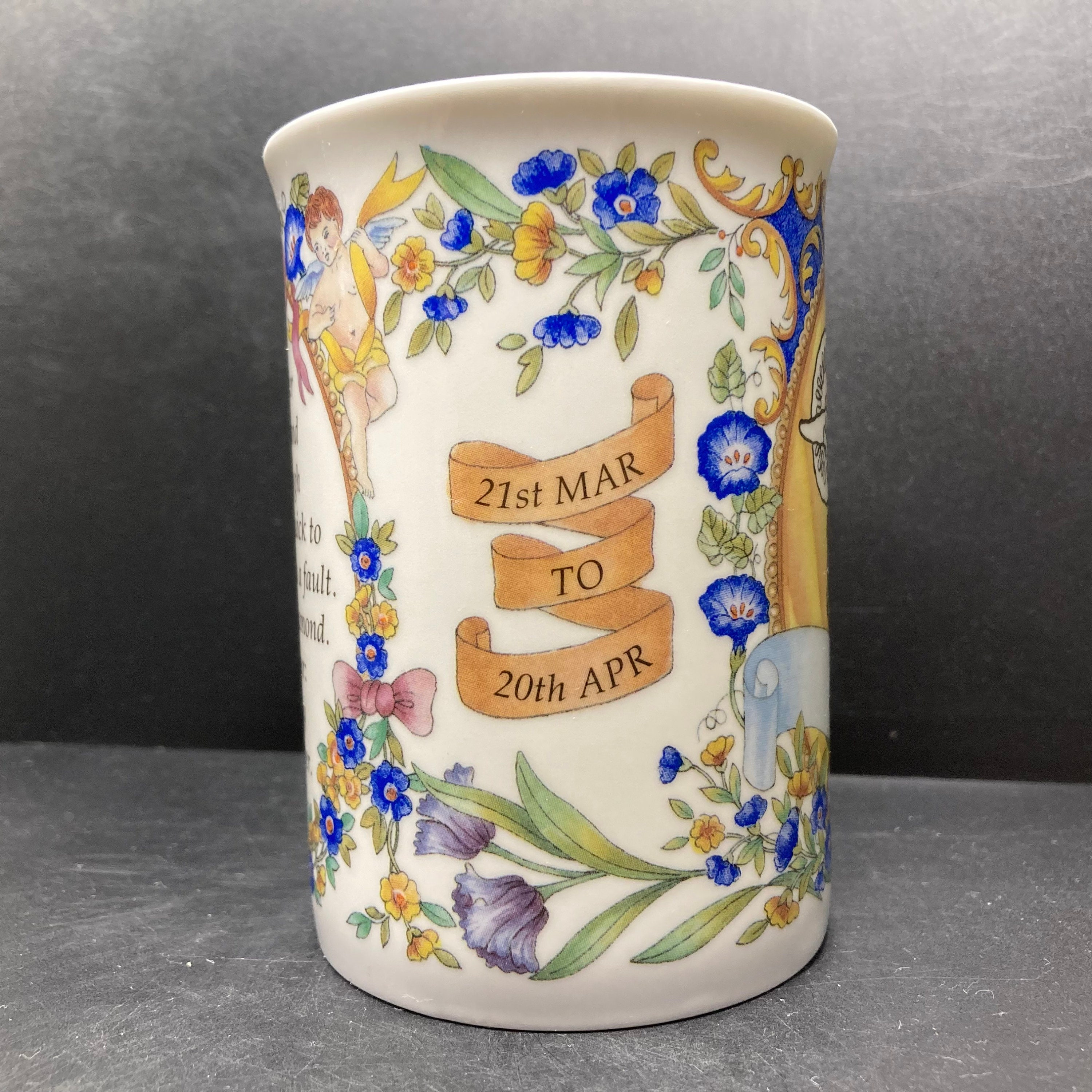 Vintage Royal Grafton Aries the Ram Horoscope Zodiac Star Sign English ...