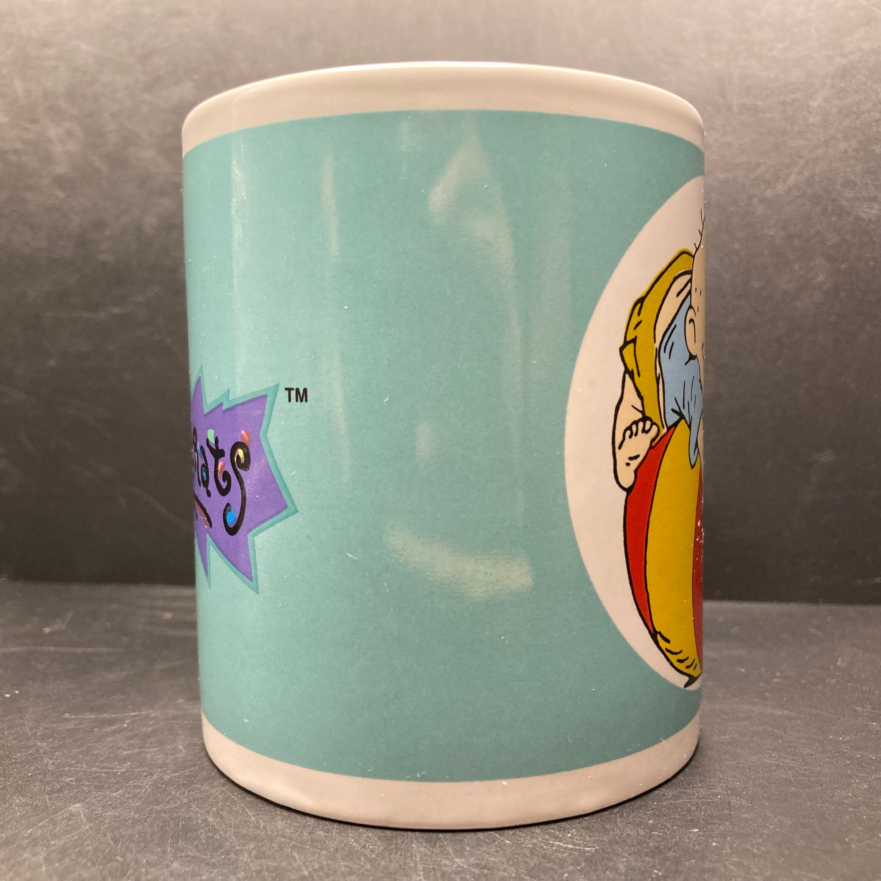 Vintage 1996 Rugrats Tommy Pickles Ceramic Mug Nickelodeon Viacom ...