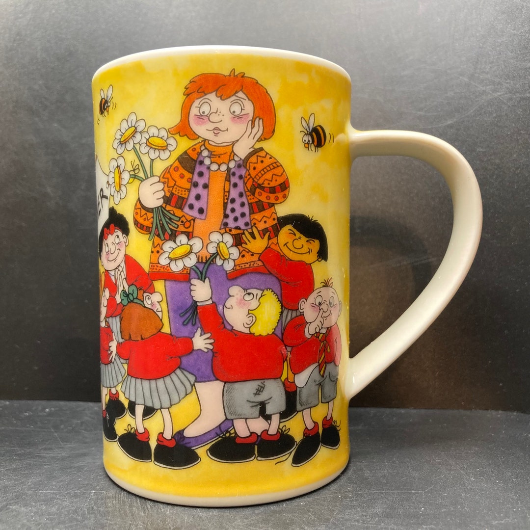 Vintage Dunoon Skool’s Out Top Teacher Teacher’s Mug Stoneware Mug ...