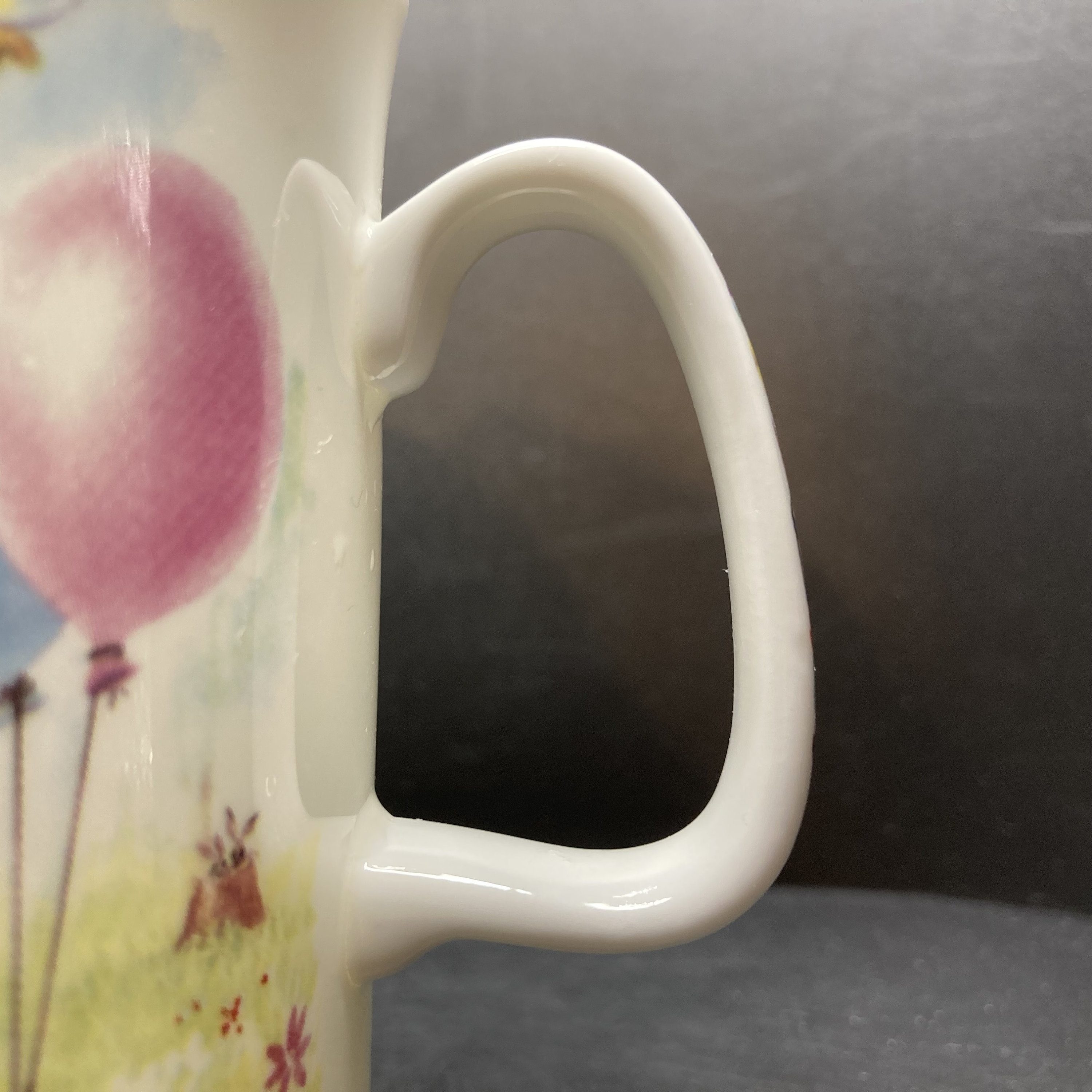 Vintage Ashley Teddy Bear Garden Party Scene Fine Bone China Mug Made ...