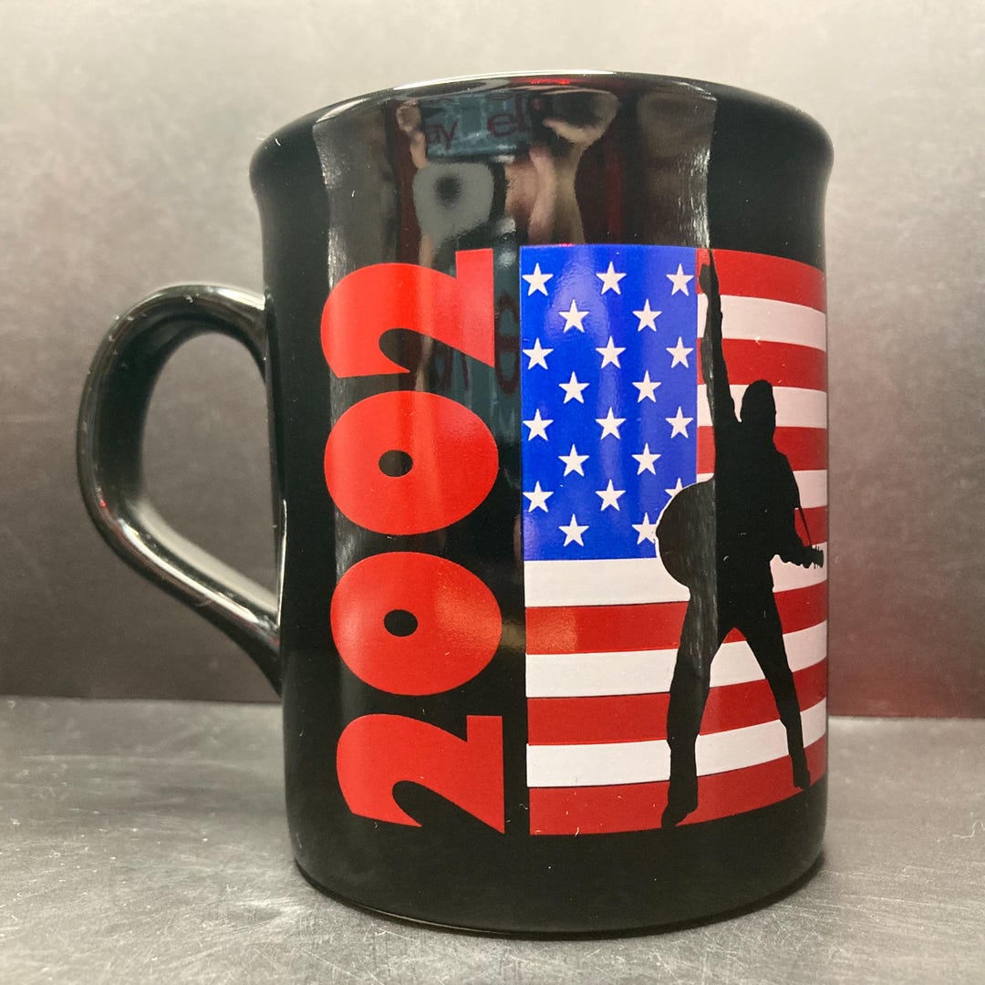 Vintage 2002 Neil Diamond Live in Concert Black and Red Ceramic Mug ...