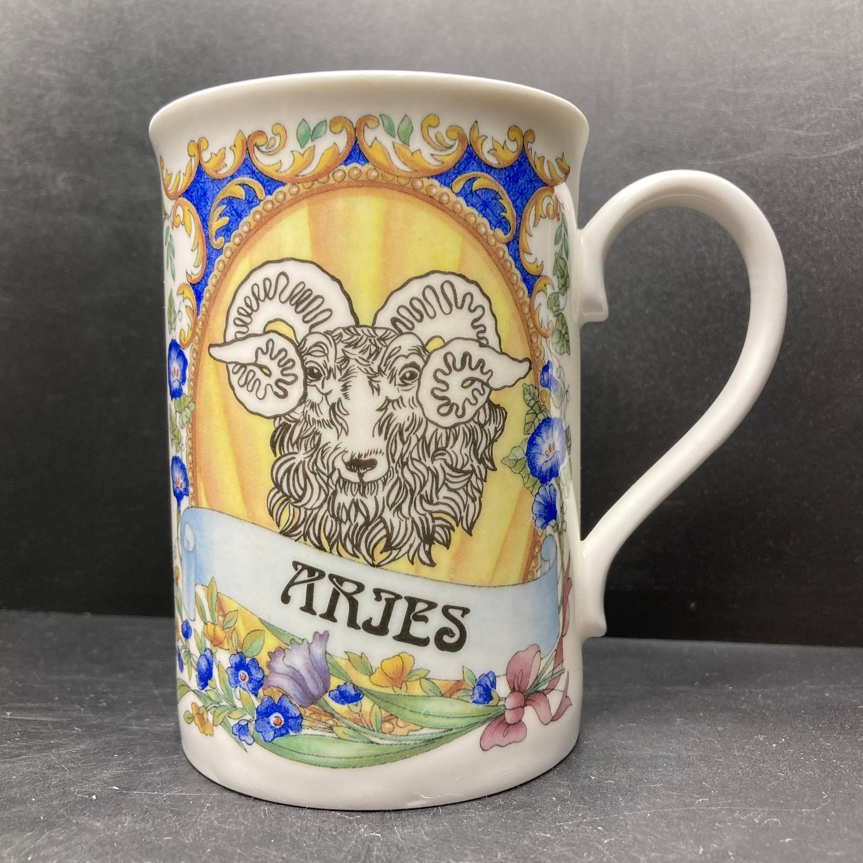 Vintage Royal Grafton Aries the Ram Horoscope Zodiac Star Sign English ...