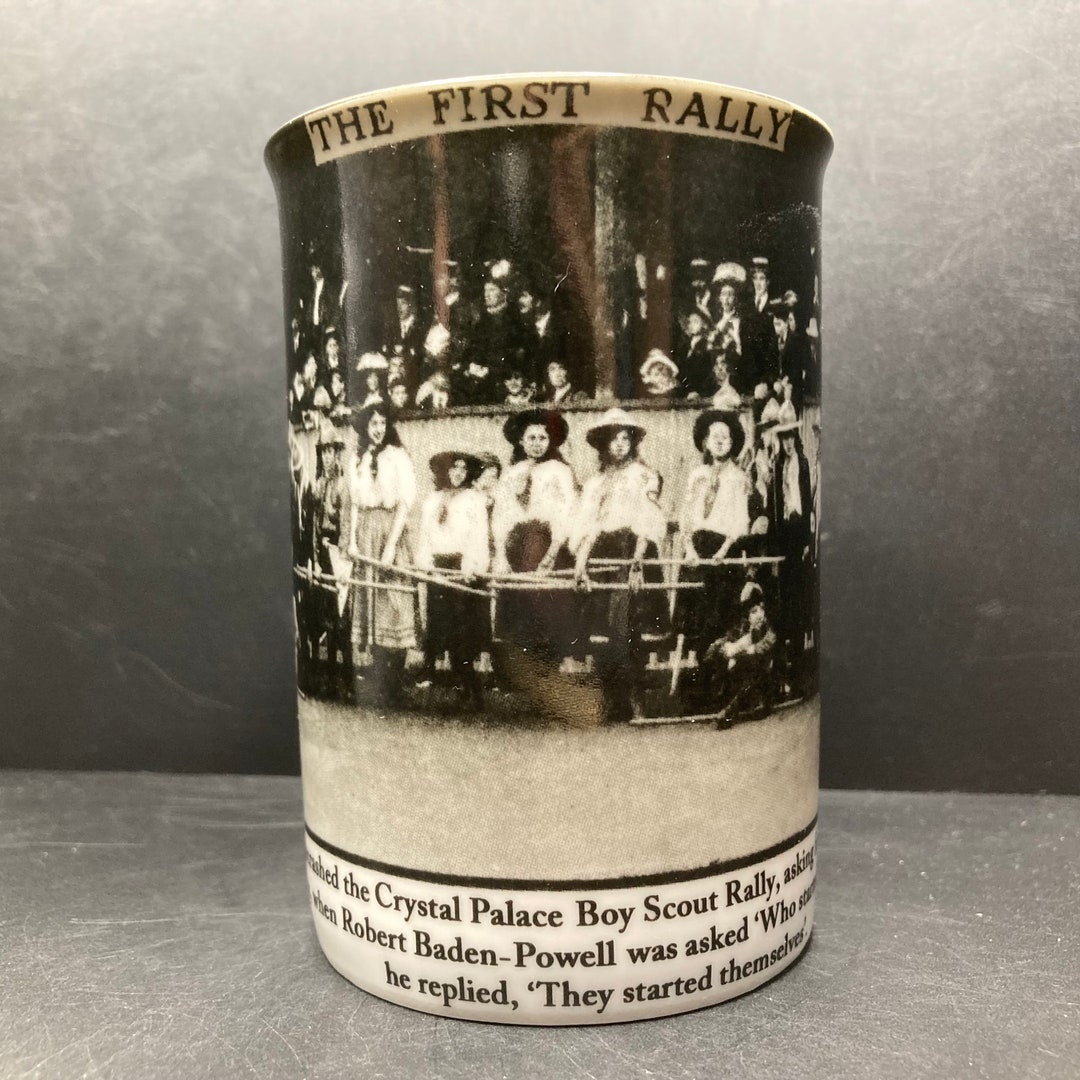 Vintage Girl Guides the First Rally Bone China Mug - Etsy