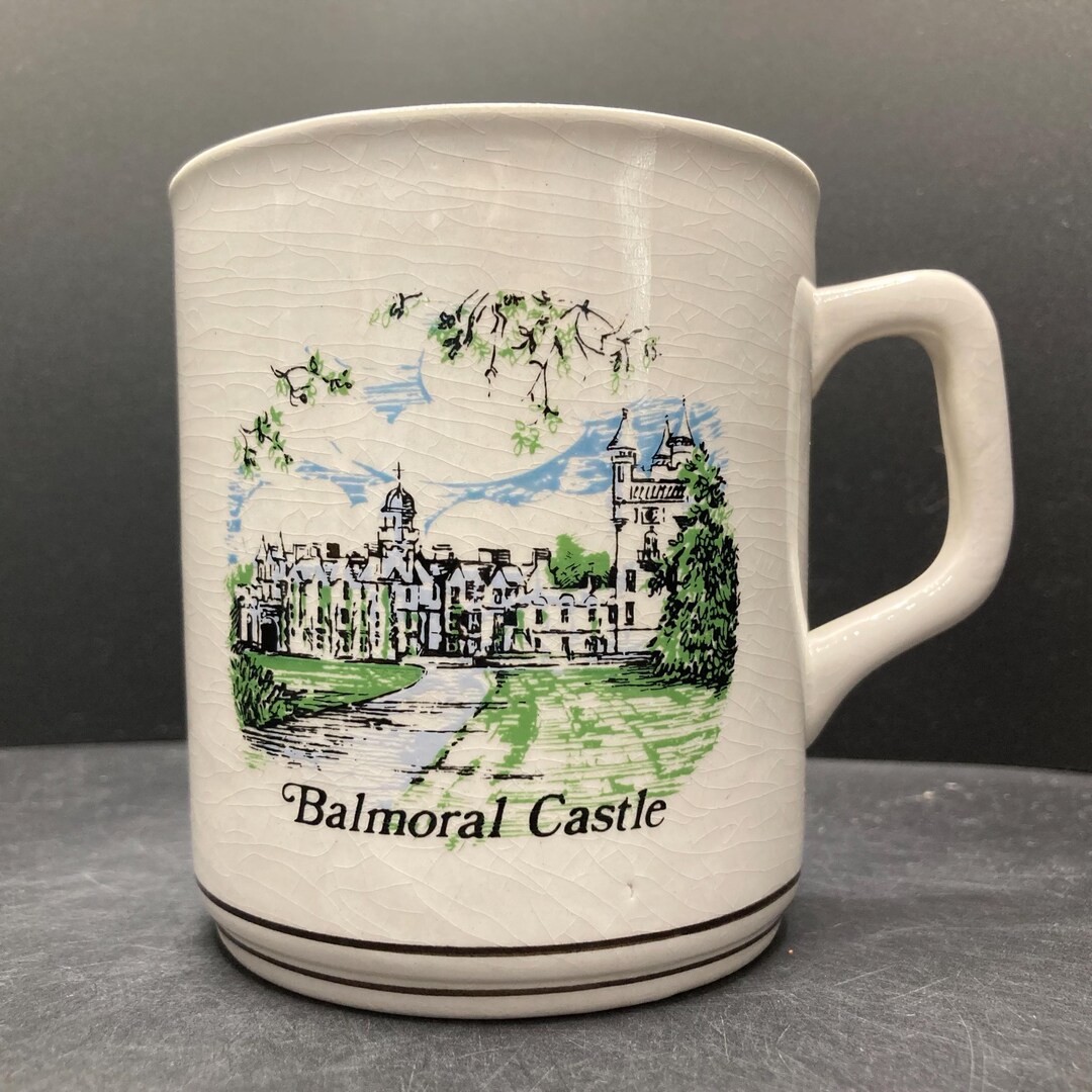 Vintage Balmoral Castle Scotland Ceramic Mug Made for Balmoral Estates ...